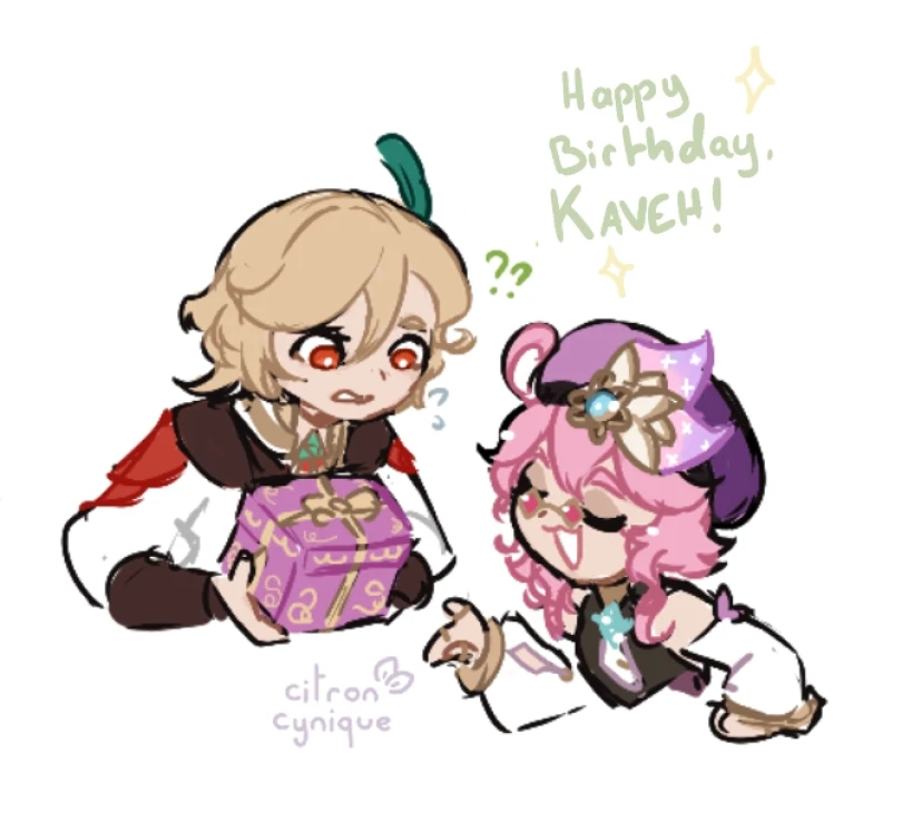 Happy birthday, Kaveh! Genshin Impact | HoYoLAB