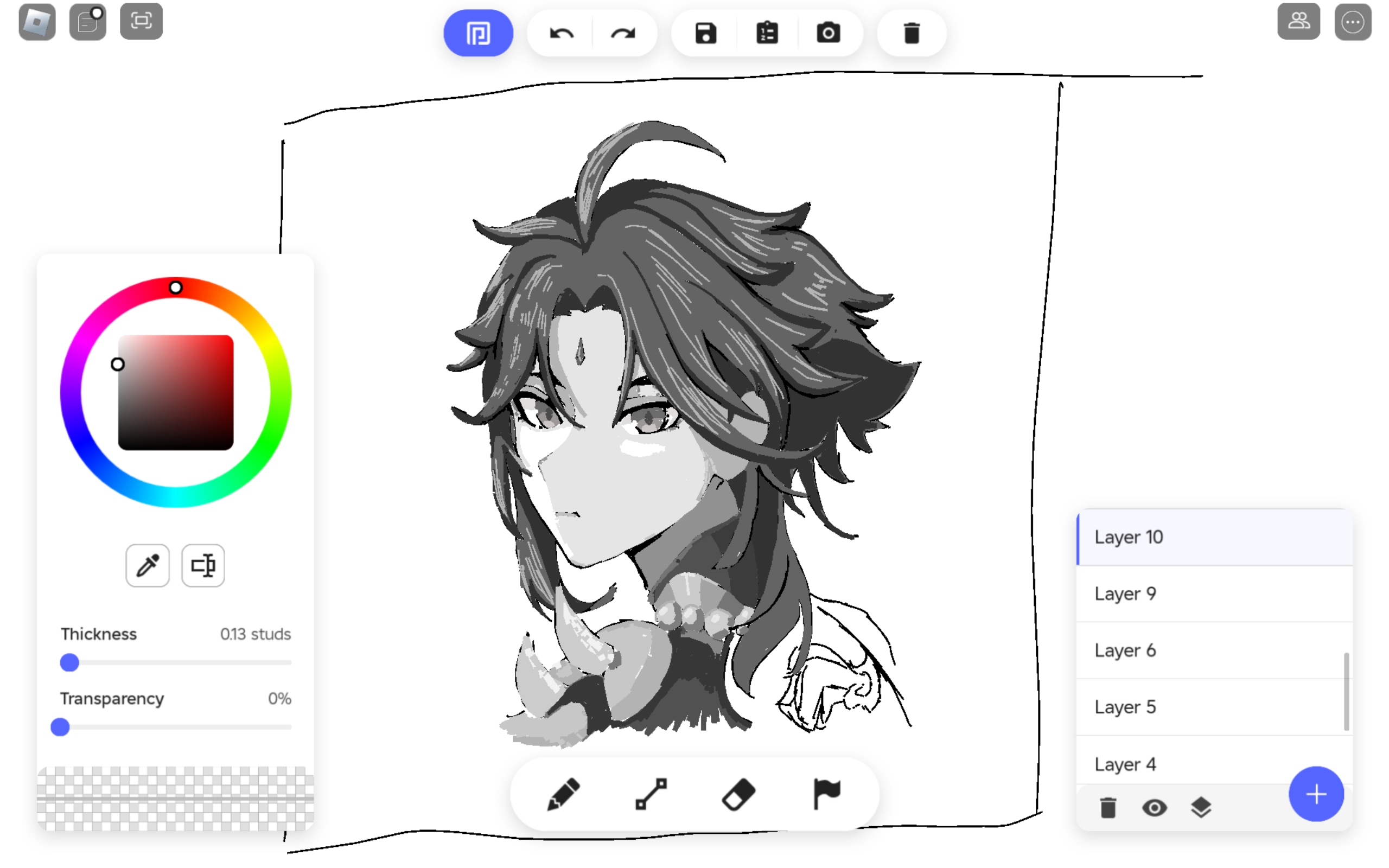 Xiao drawing Genshin Impact | HoYoLAB