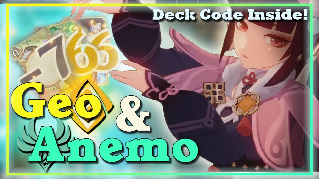 The FASTEST Deck is Geo & Anemo Resonance (Genshin TCG Deck Showcase ...
