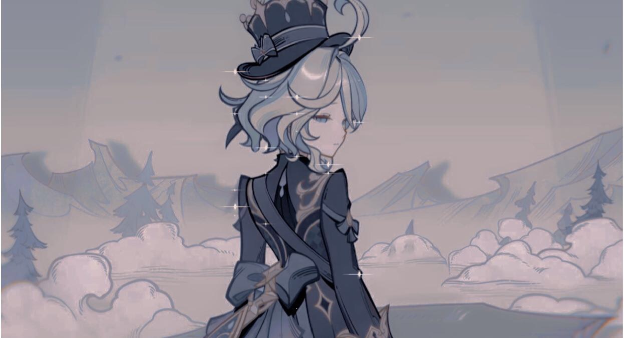 Furina from her story scene Genshin Impact | HoYoLAB