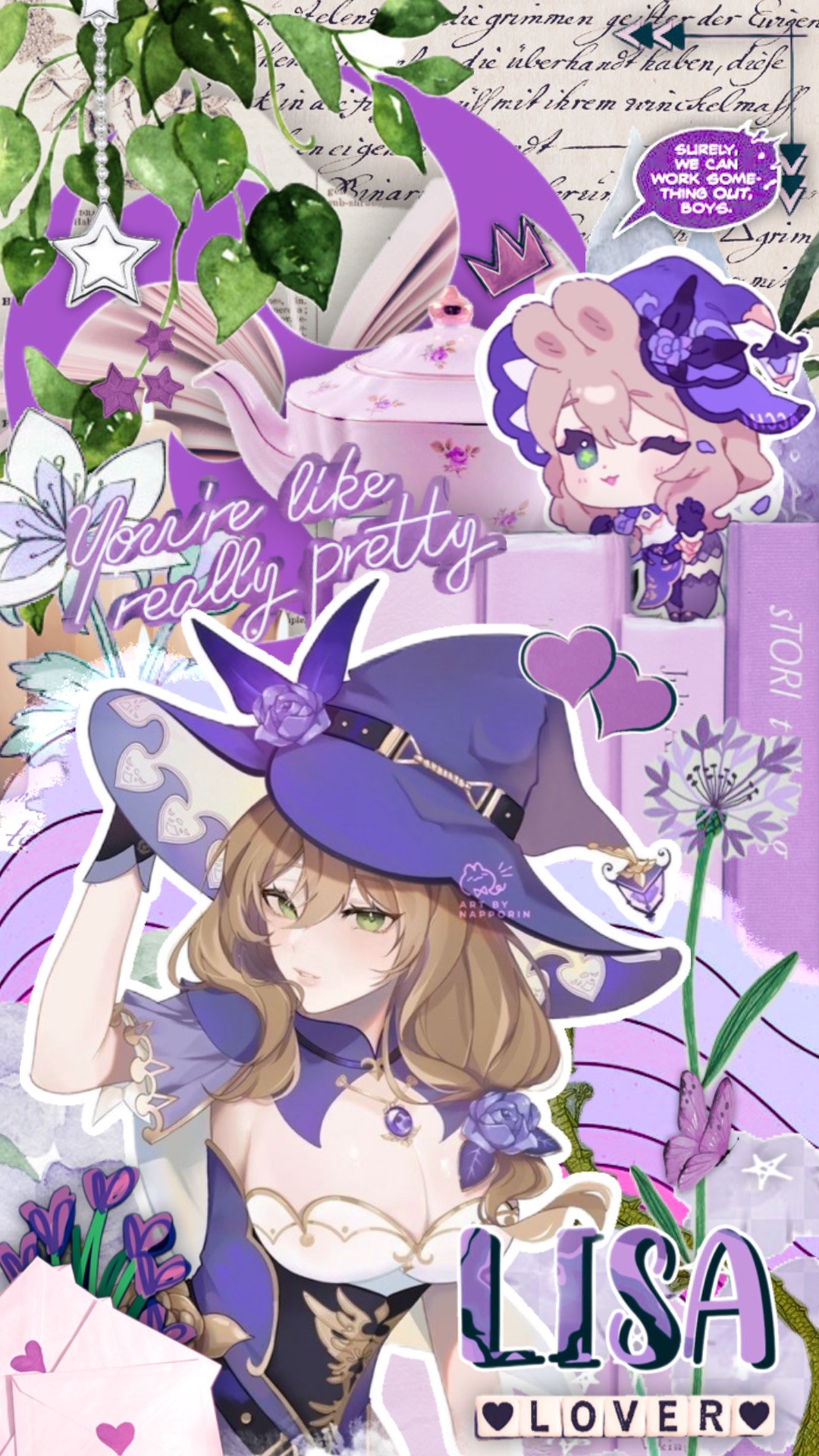 Purple Wallpapers Genshin Impact | HoYoLAB