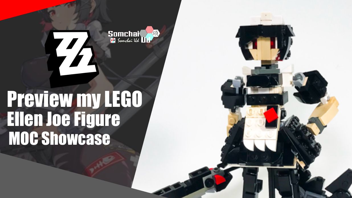 Preview my LEGO Zenless Zone Zero Ellen Joe Figure | Somchai Ud Zenless Zone Zero | HoYoLAB