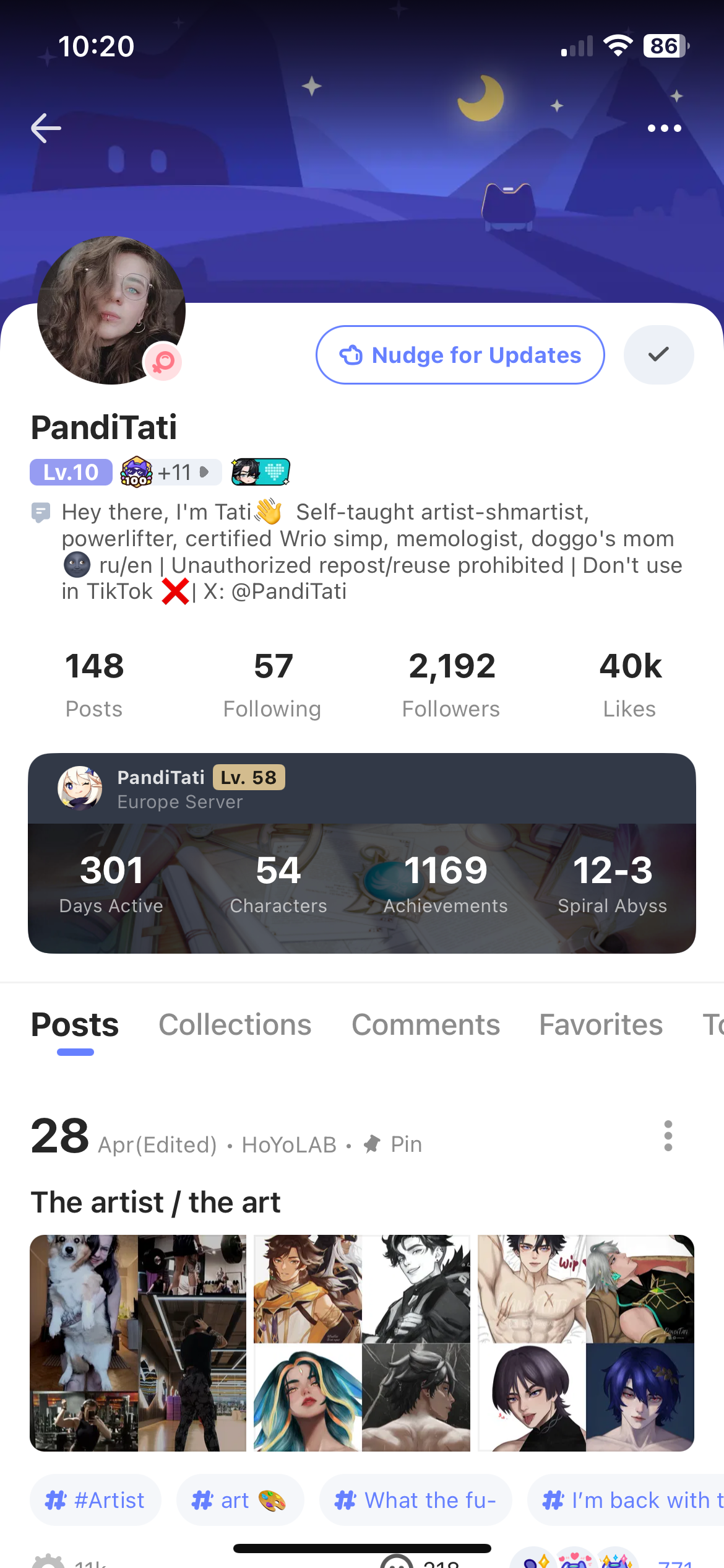 Shout Out!! 💖 Go look at their profile :) | HoYoLAB