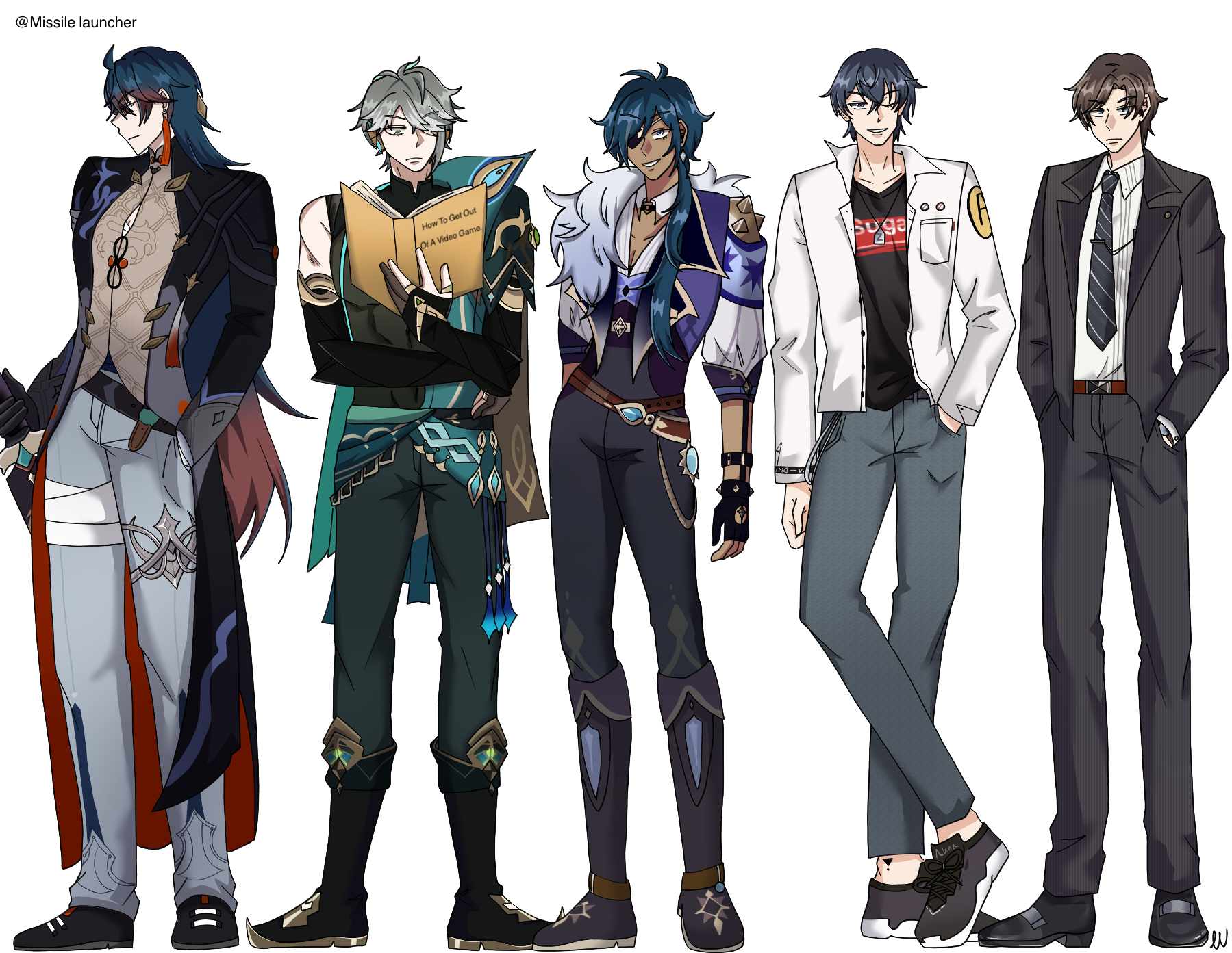 Soooo…………about these Hoyoverse men…👀 (🩸🌱🦚🎨👔) Genshin Impact | HoYoLAB