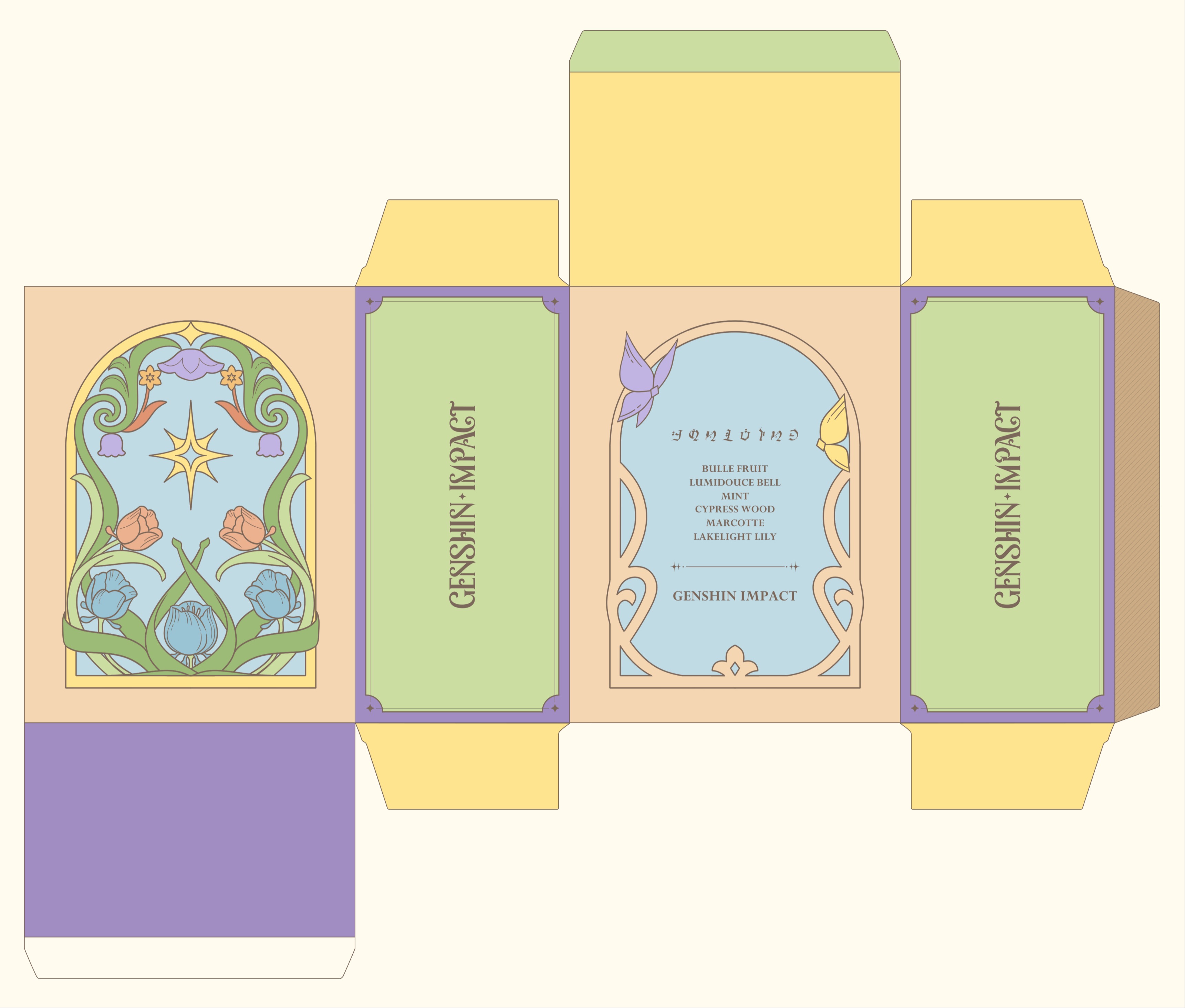 My perfume package design 💖 Genshin Impact | HoYoLAB