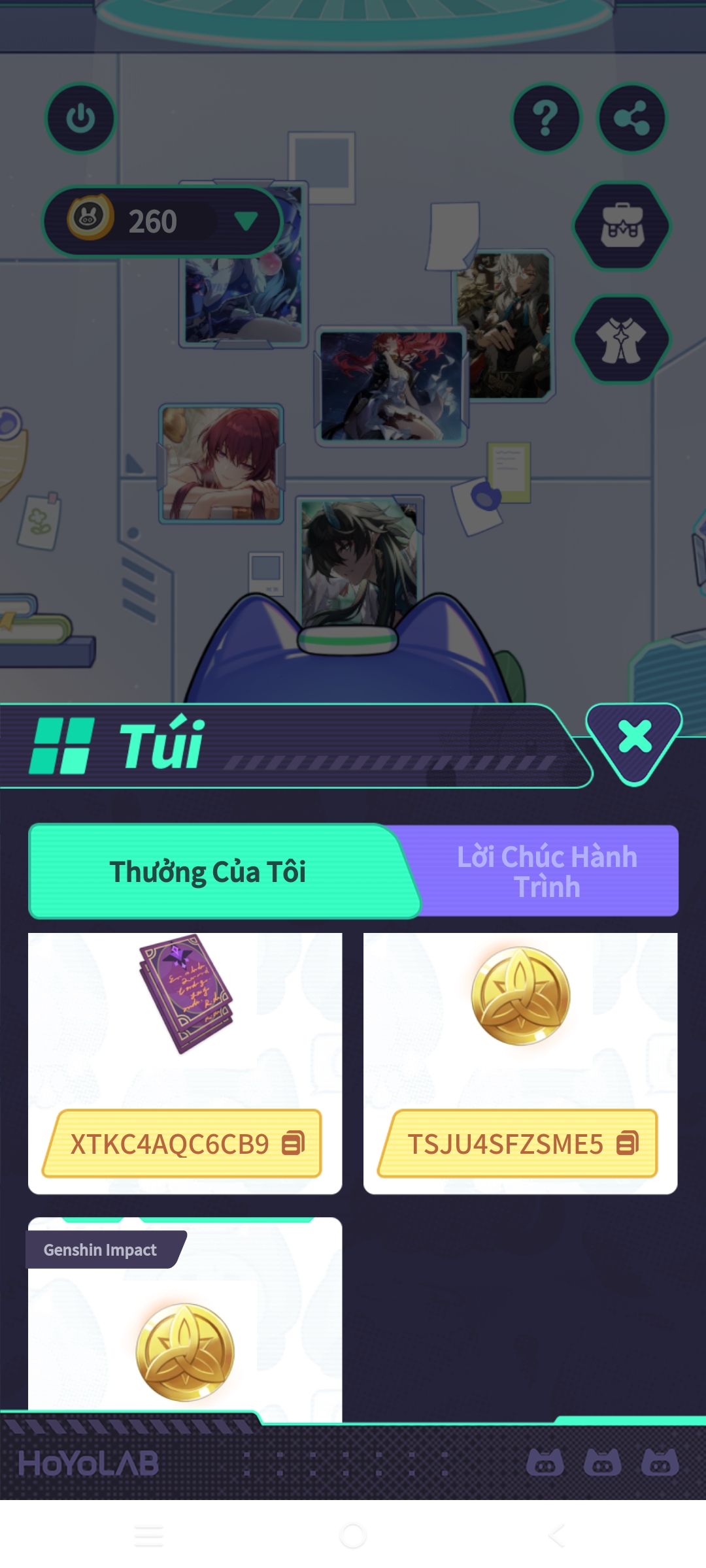 Thả code vui vẻ Genshin Impact | HoYoLAB