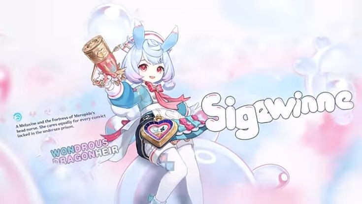 dia 9 postando para a luminária da sigewinne!! ヾ(〃^∇^)ﾉ🩷🩵💉 Genshin ...