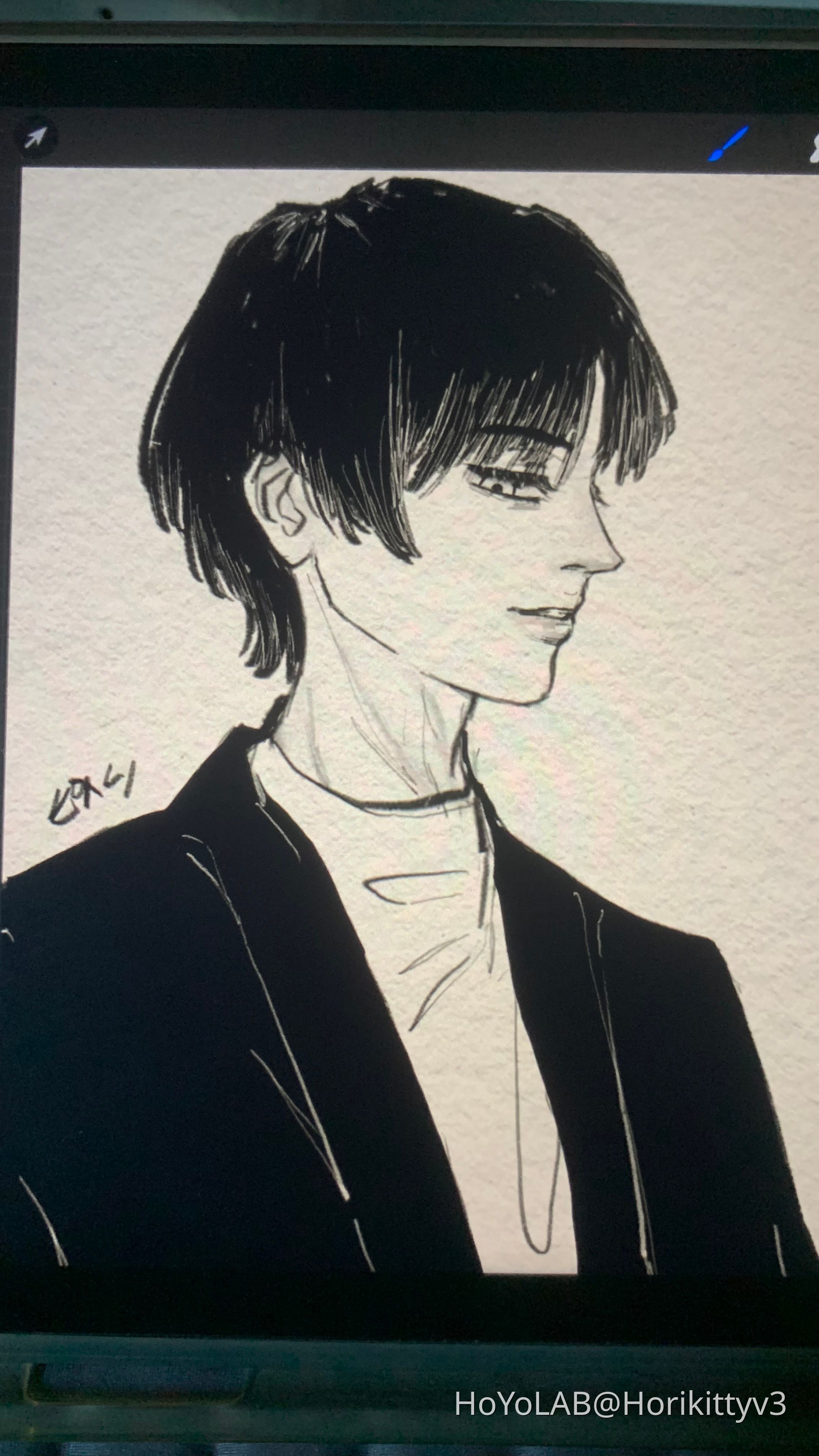 Scaramouche in suits draw by me Genshin Impact | HoYoLAB