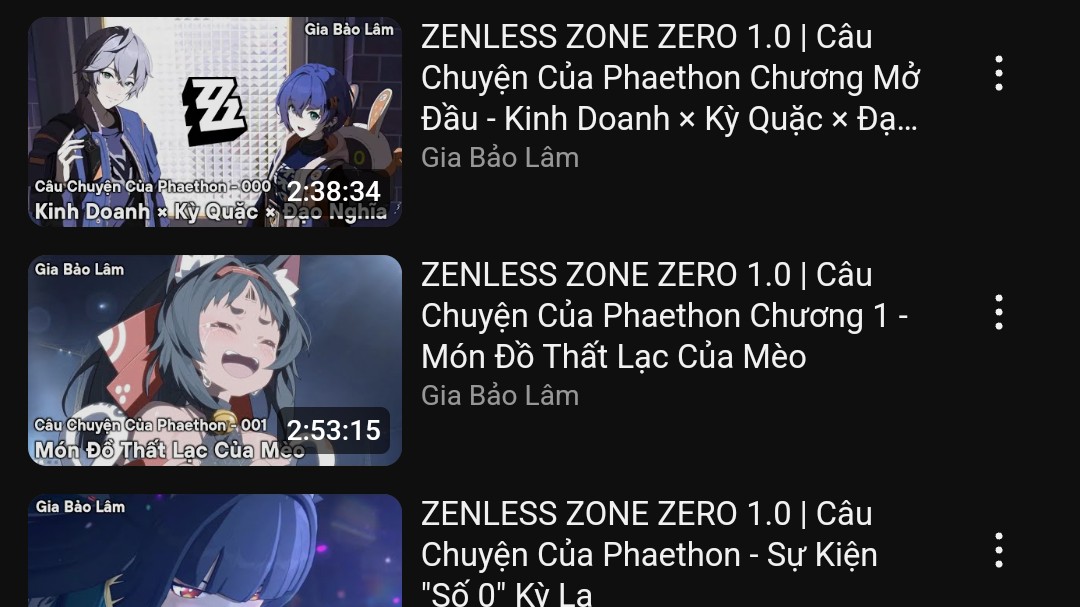 [HOÀN THÀNH] WALKTHROUGH TOÀN BỘ CHƯƠNG CHÍNH TUYẾN ZENLESS ZONE ZERO ...