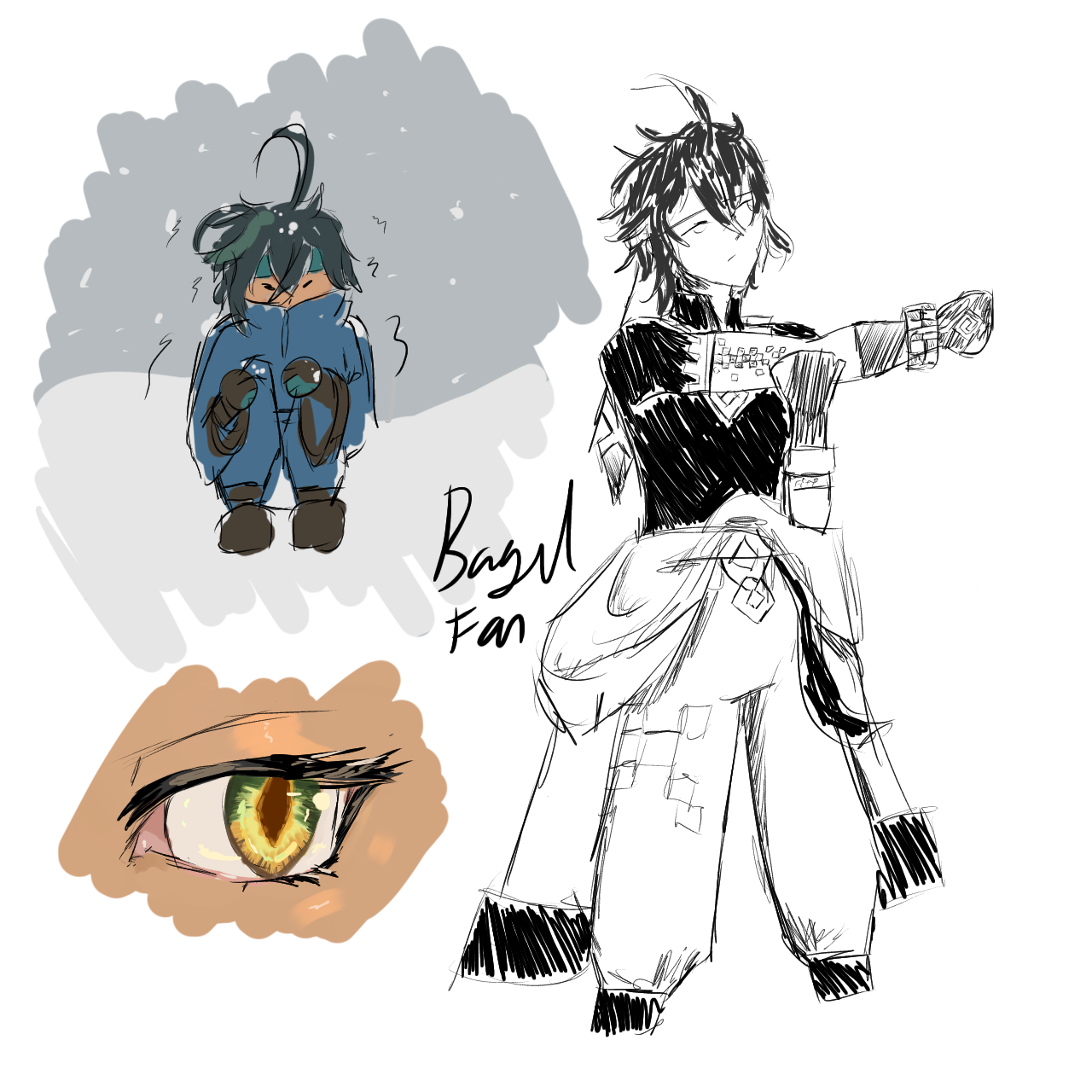 Definitely not just drawing Natlan guy again👀 Genshin Impact | HoYoLAB