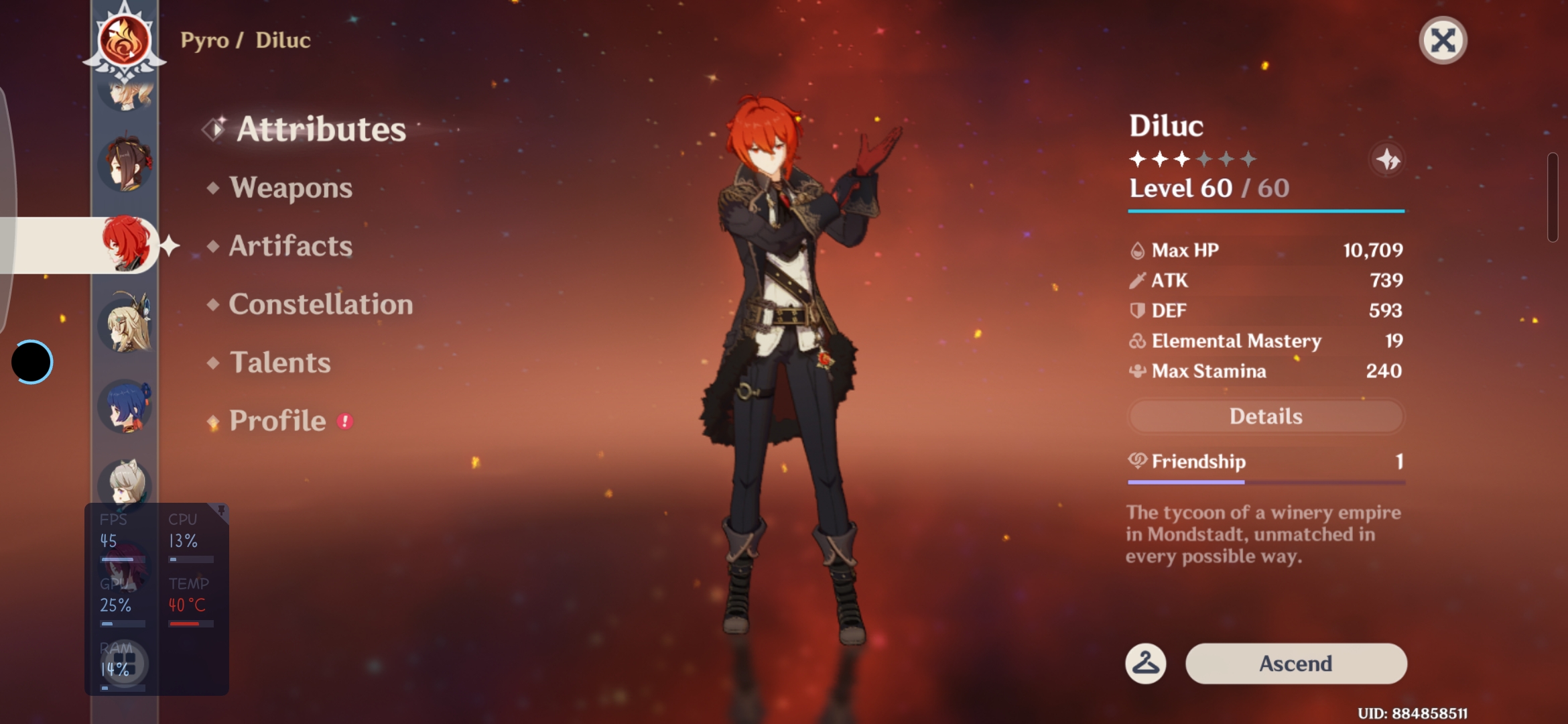 Is this good enough for diluc🤓 Genshin Impact | HoYoLAB