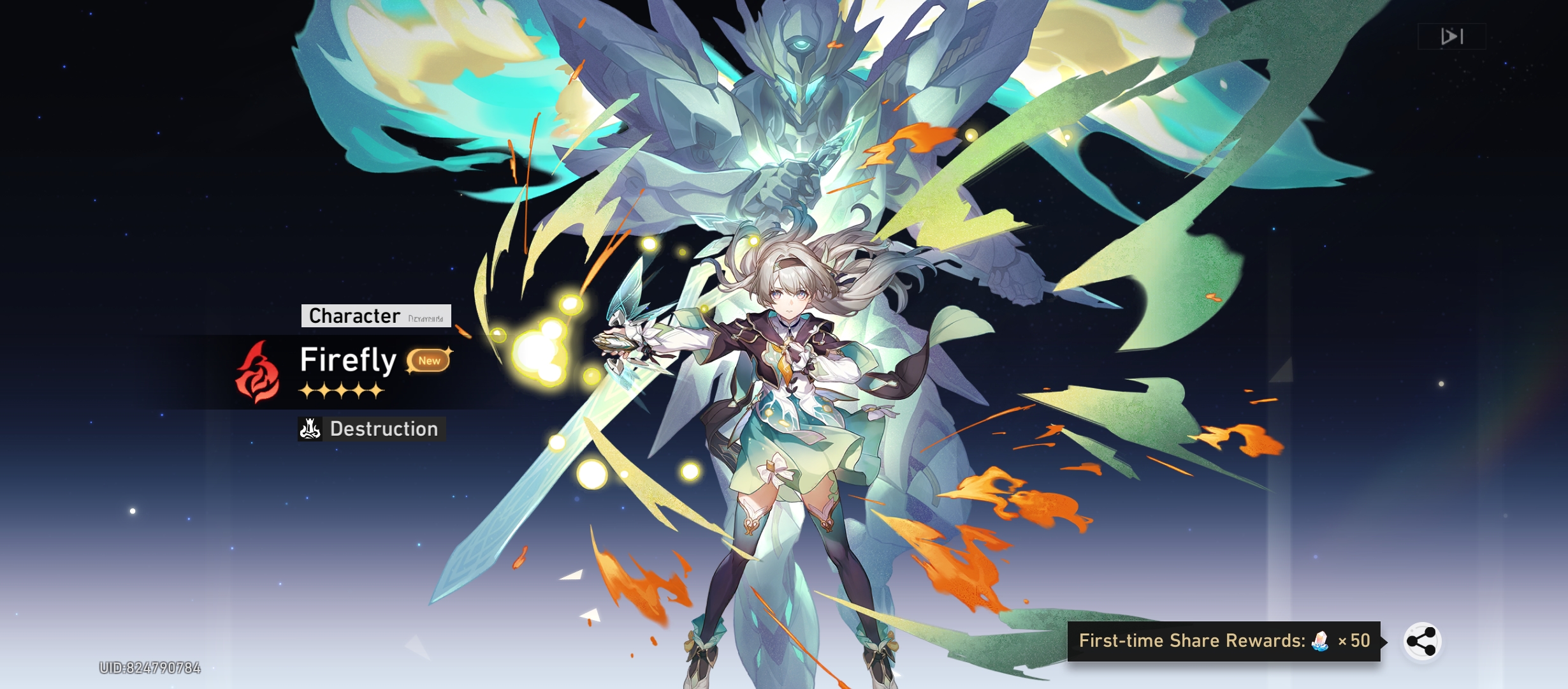 Has anyone noticed the details on Firefly splash art? Honkai: Star Rail | HoYoLAB