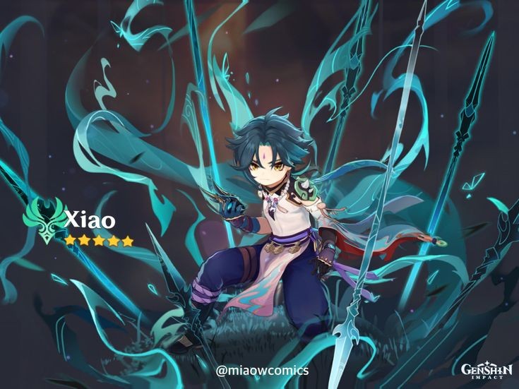 Xiao badge post day 2 Genshin Impact | HoYoLAB