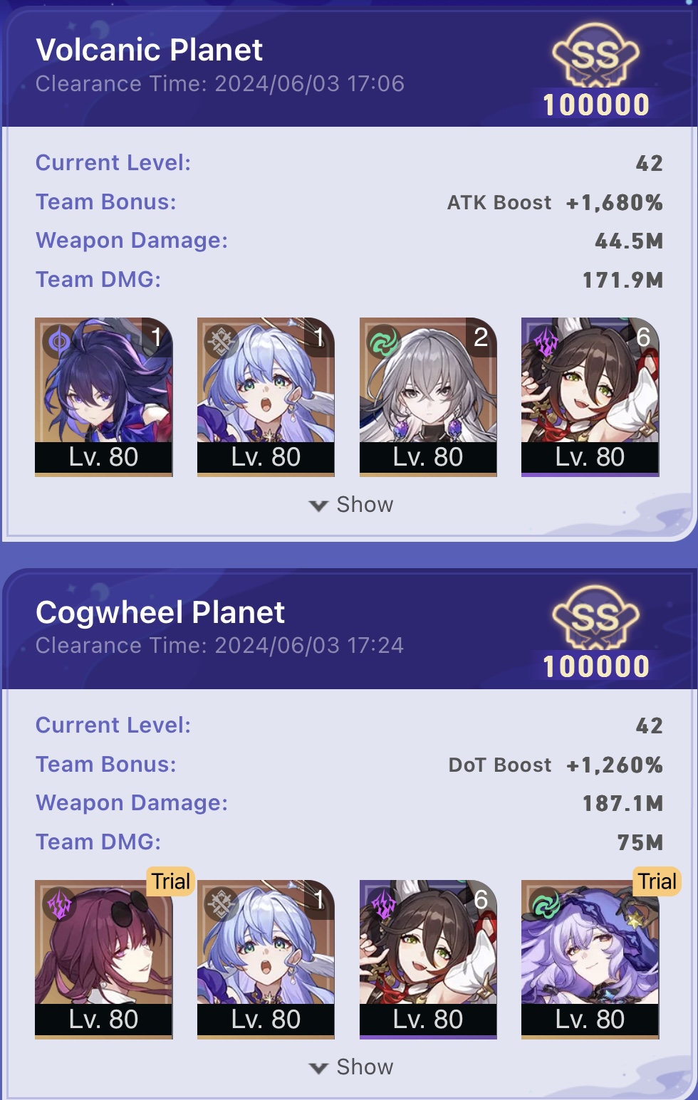 perfect score galactic baseballer Honkai: Star Rail | HoYoLAB