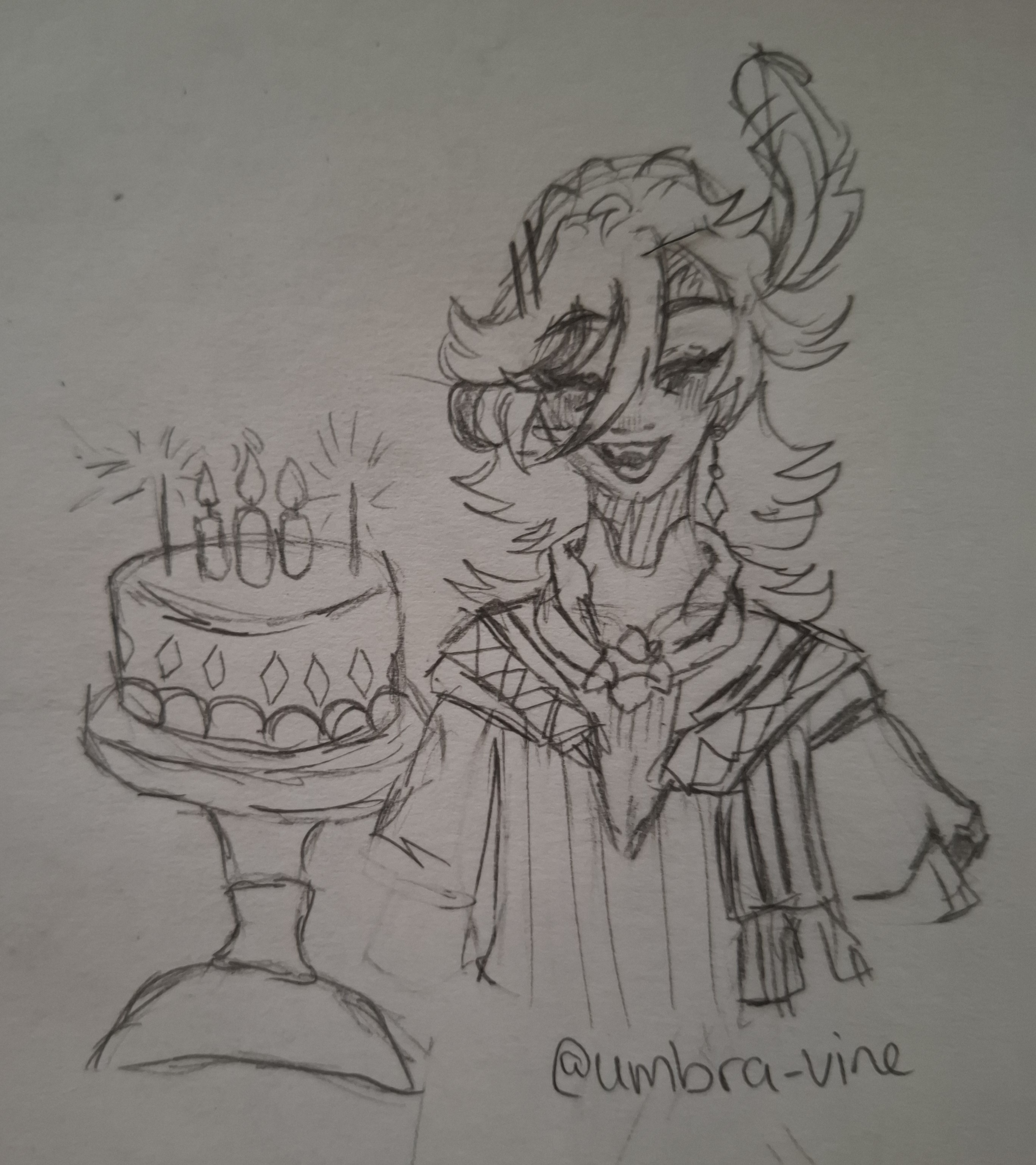 kaveh birthday doodle :p Genshin Impact | HoYoLAB