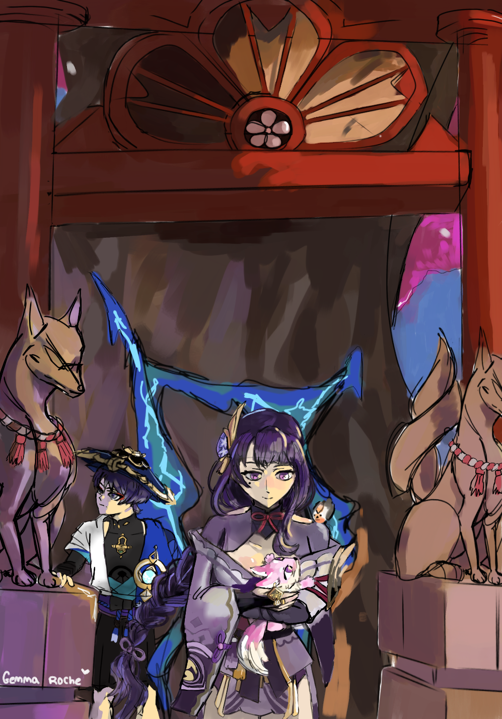 raiden Ei family Genshin Impact | HoYoLAB