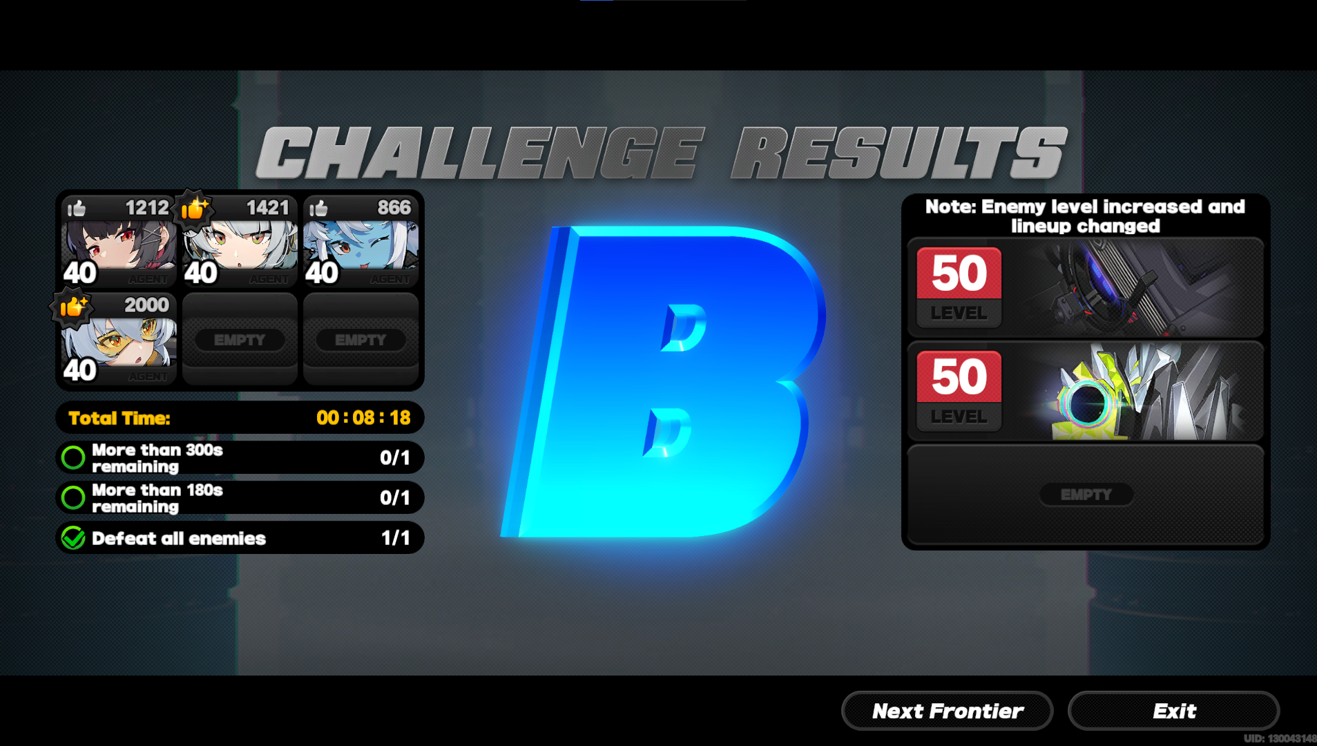 Shiyu Defense 9 | B-rank clear Zenless Zone Zero | HoYoLAB