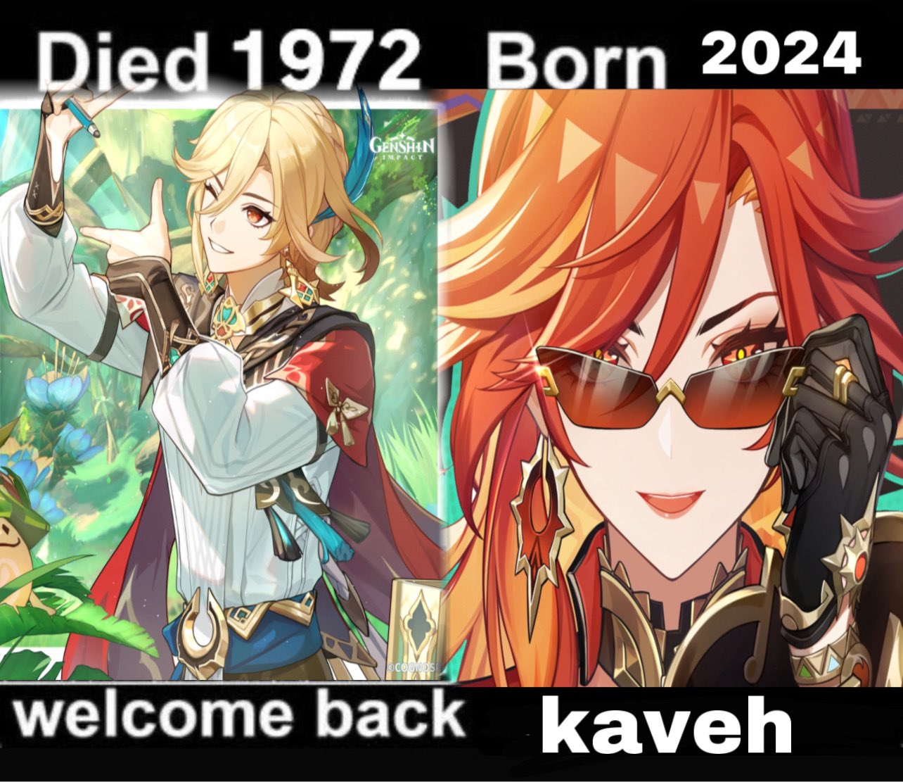 welcome back kaveh Genshin Impact | HoYoLAB