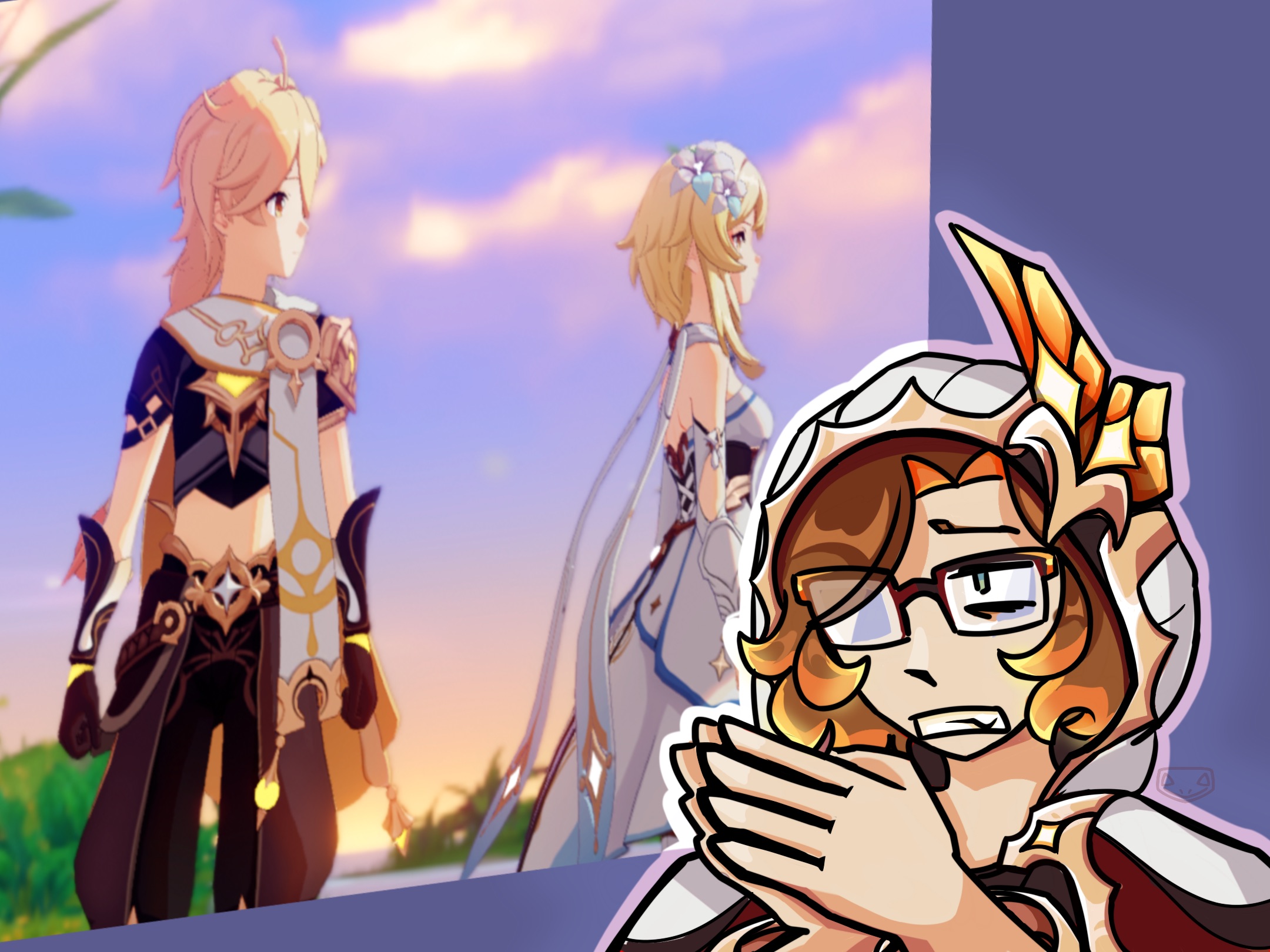 Aether and Lumine’s relationship is mildly infuriating. Genshin Impact ...