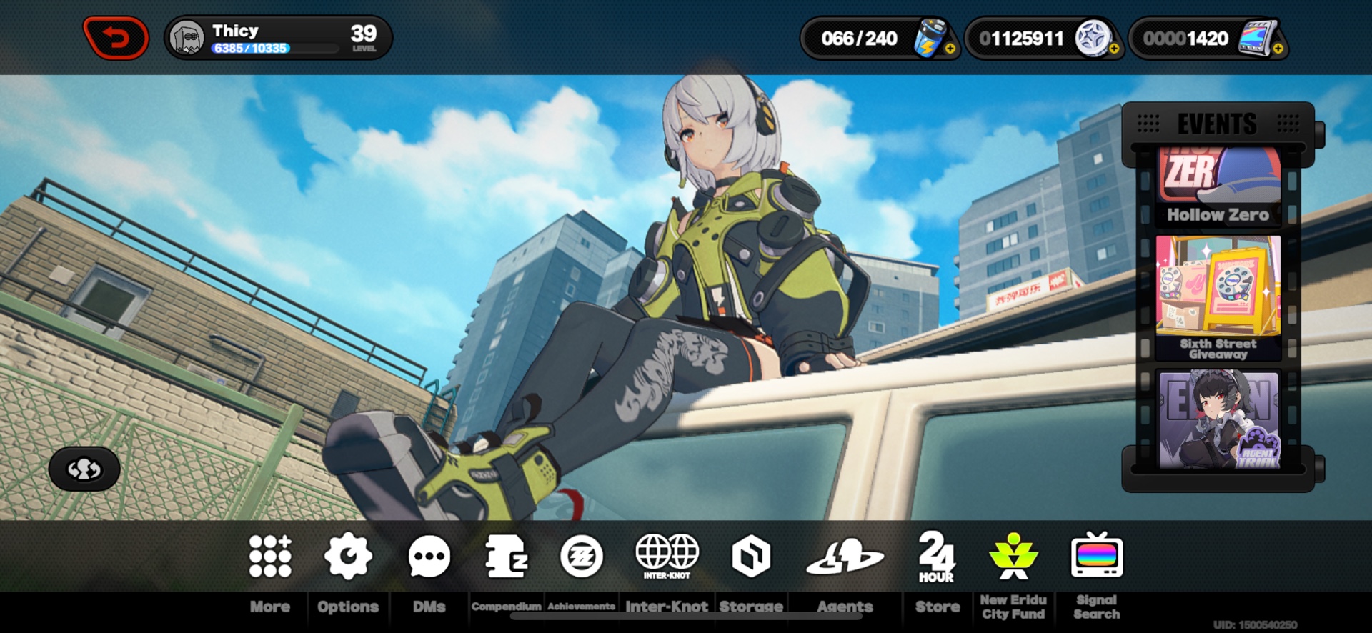 1 Week and a Day of Grinding ZZZ Zenless Zone Zero | HoYoLAB