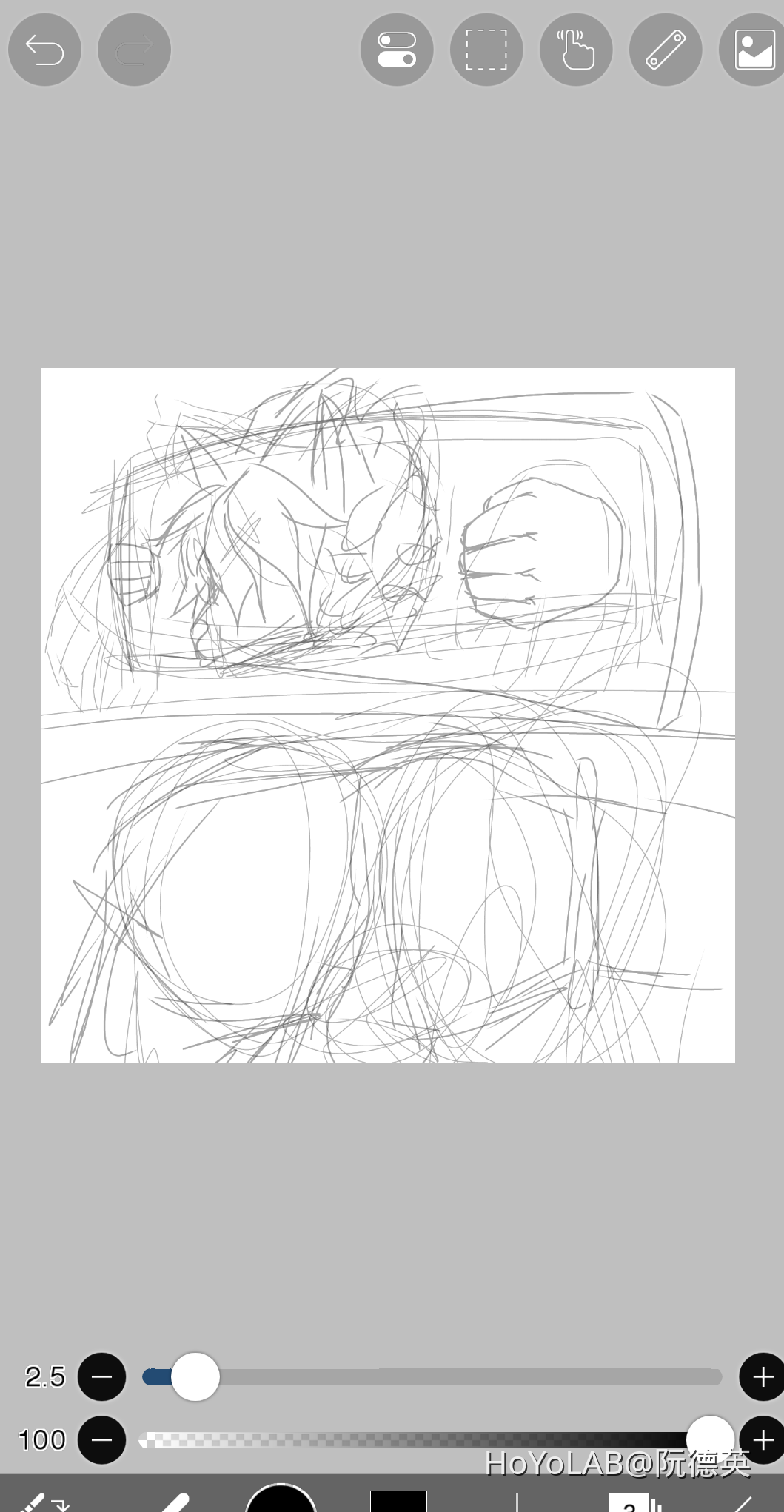 I tried to draw Lycaon Zenless Zone Zero | HoYoLAB