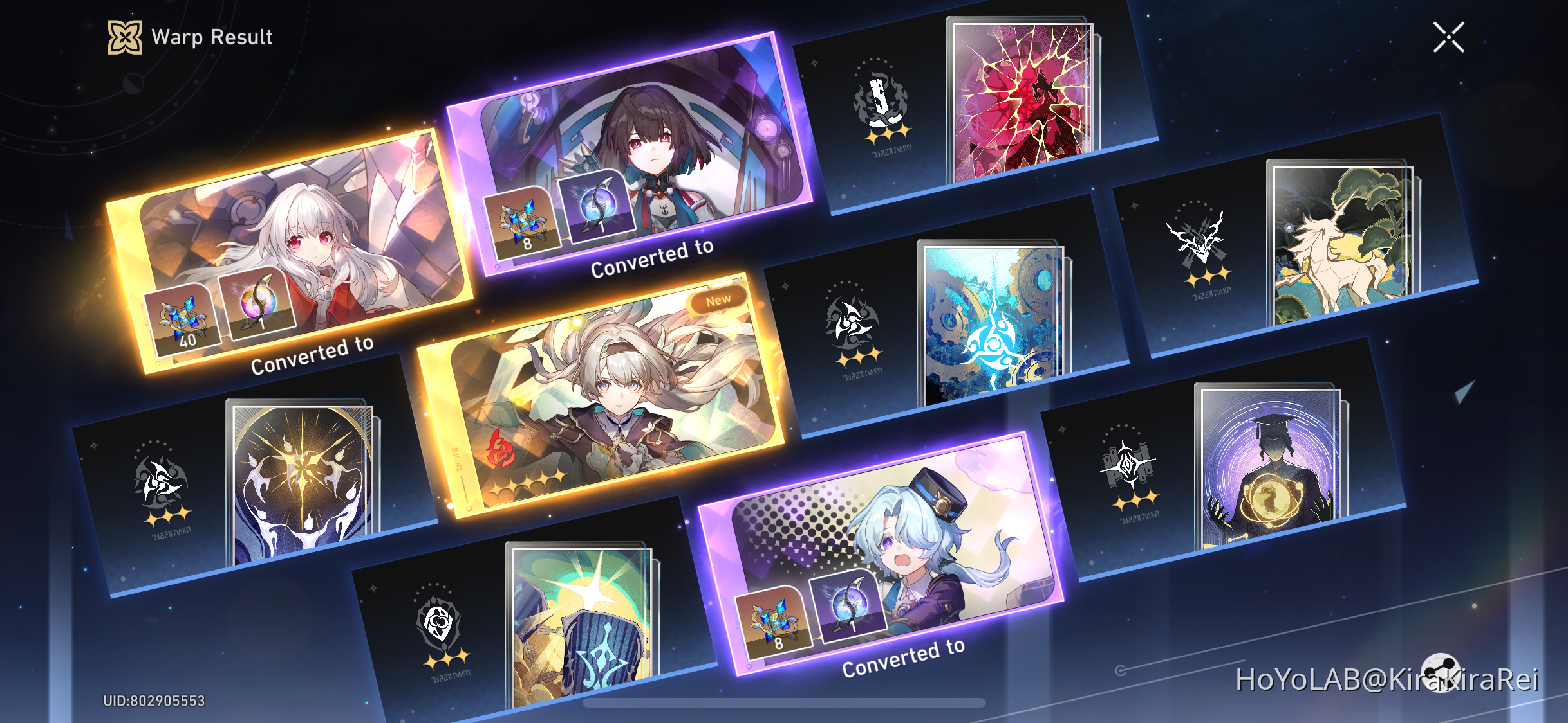 Firefly Day 10: Firefly Banner Result Honkai: Star Rail | HoYoLAB