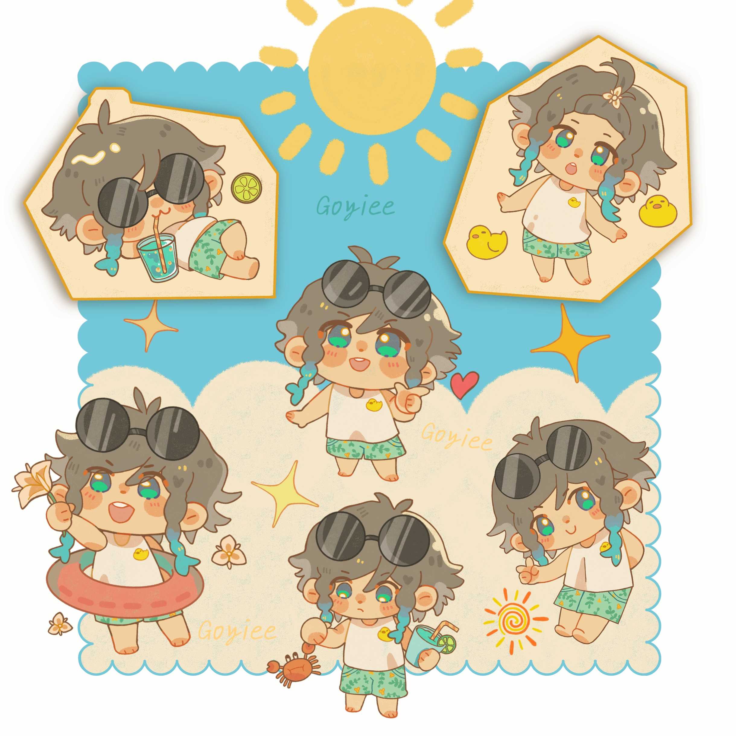 Summer with Venti!! ᥫ᭡ Genshin Impact | HoYoLAB