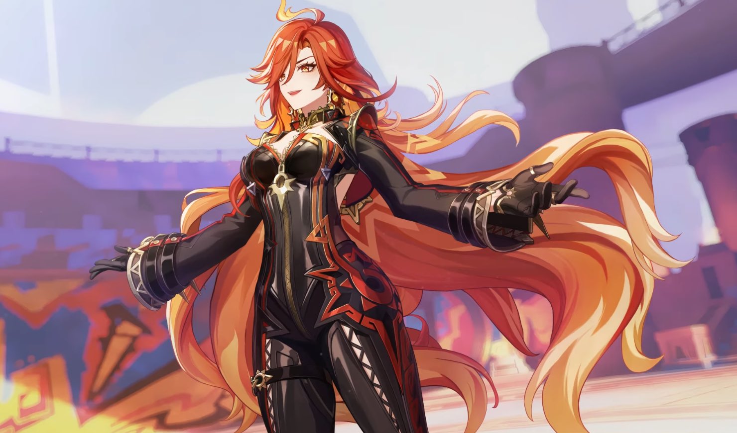 The Pyro archon Mavurika is out and beautiful what do you think of her ...