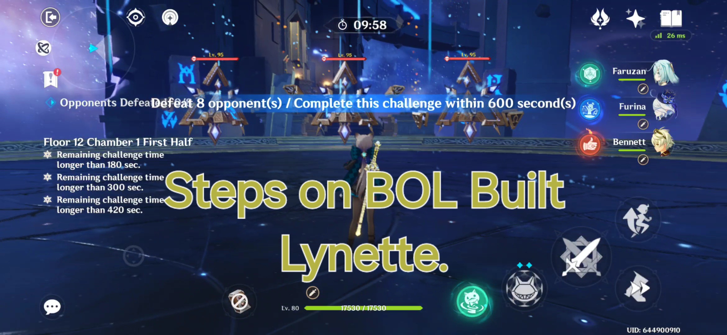 Lynette BOL Build Rhyme Genshin Impact | HoYoLAB