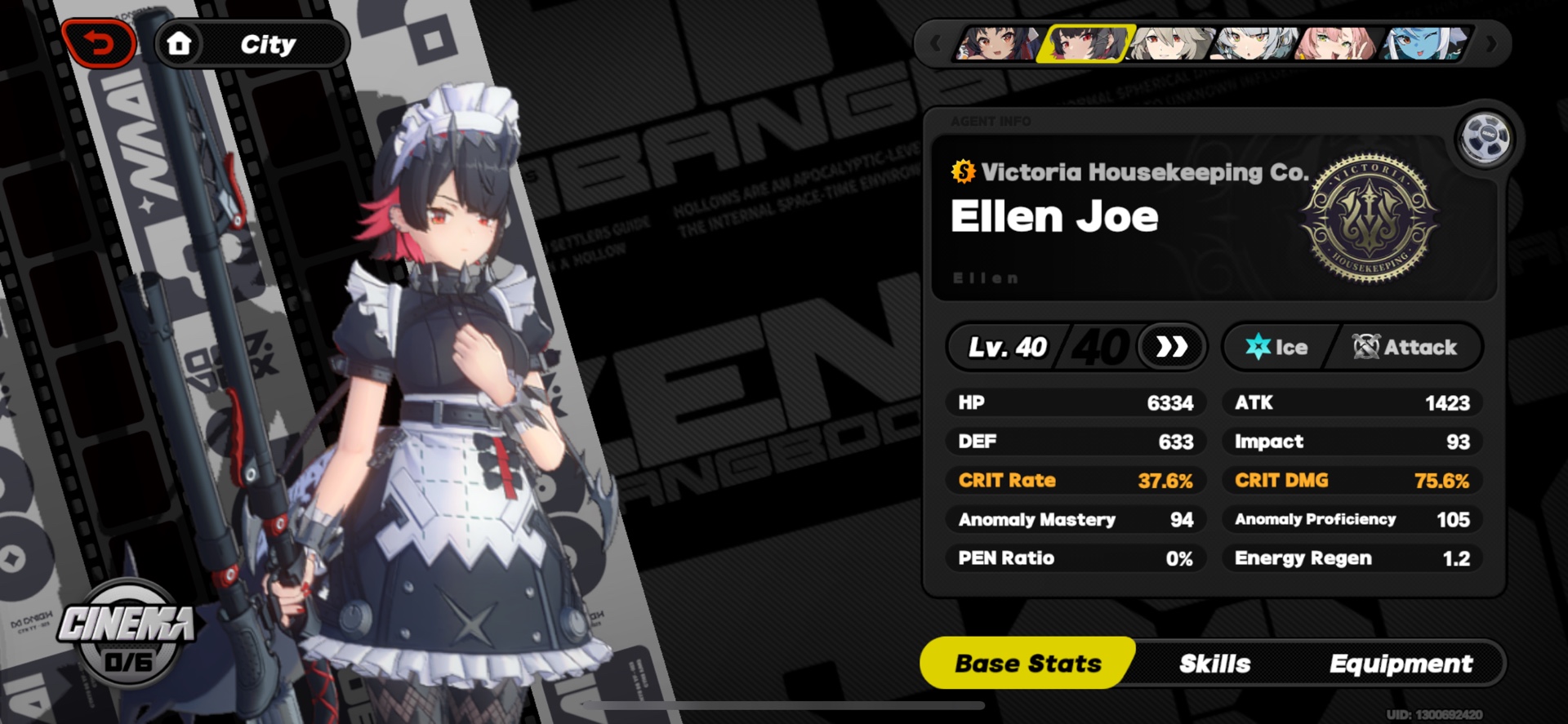 #Ellen I hope can get that icon ellen icon hehe 😜 Zenless Zone Zero ...