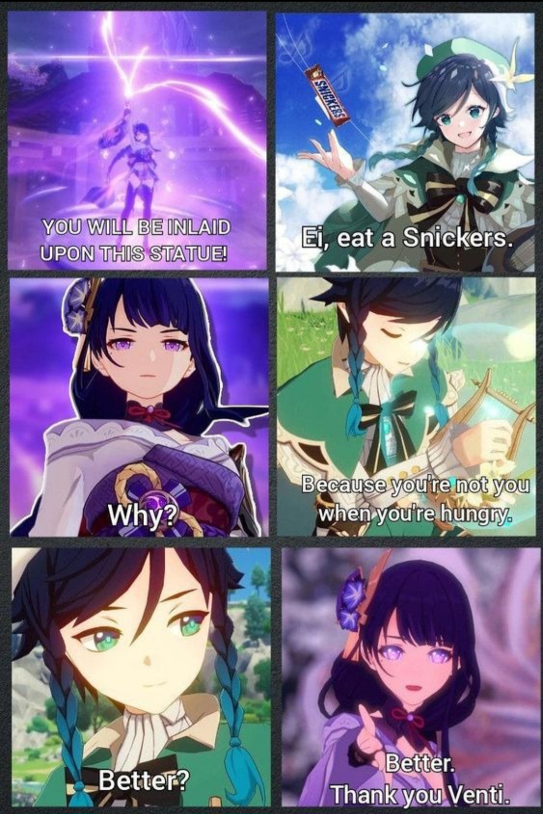The archons and their memes Genshin Impact | HoYoLAB