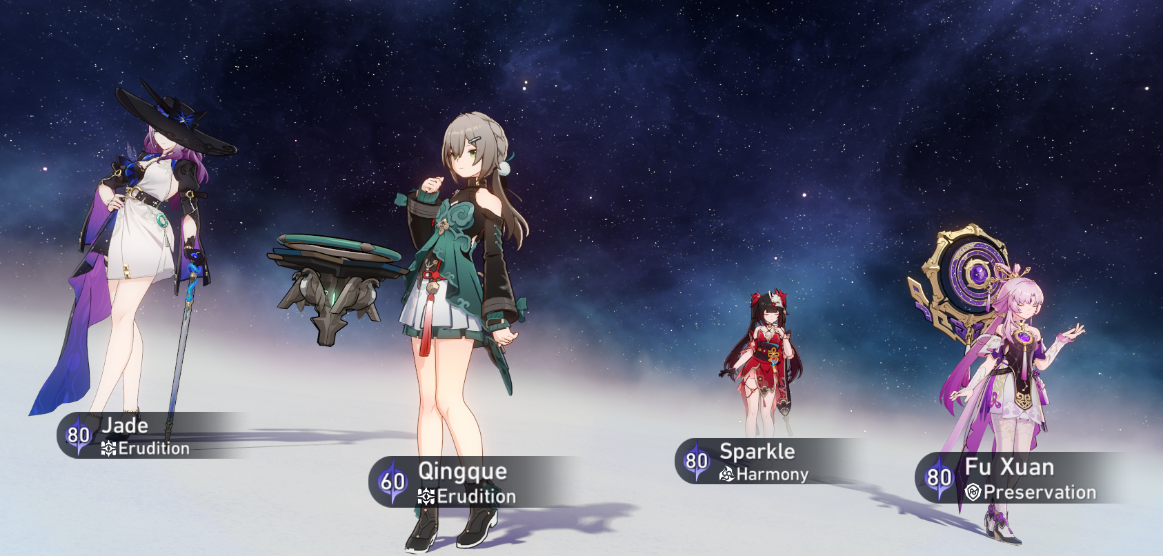 Recommend trying this team in DU if u get the quantum Curio Honkai ...