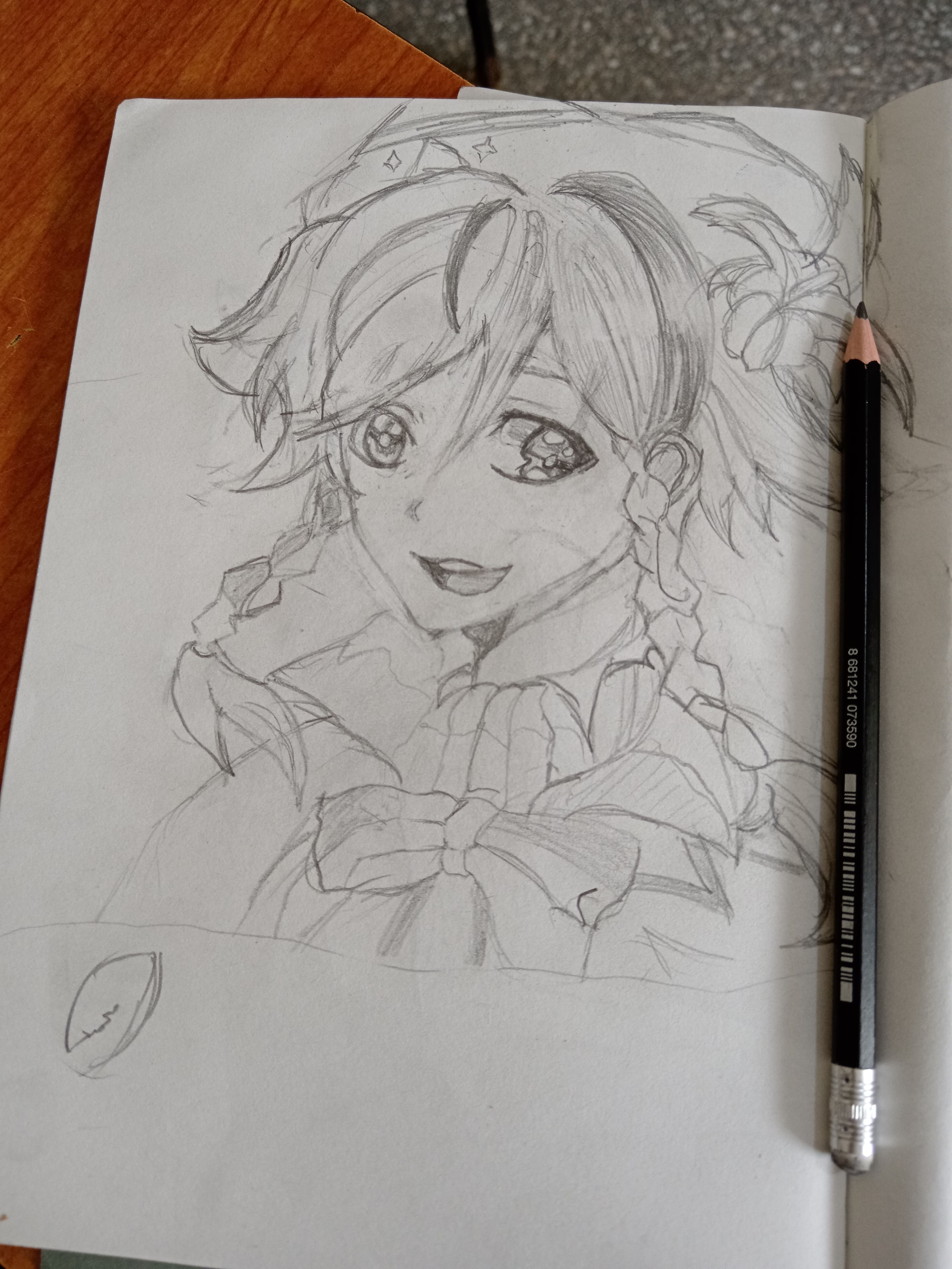 Venti drawing 🌪️🍃💨 Genshin Impact | HoYoLAB