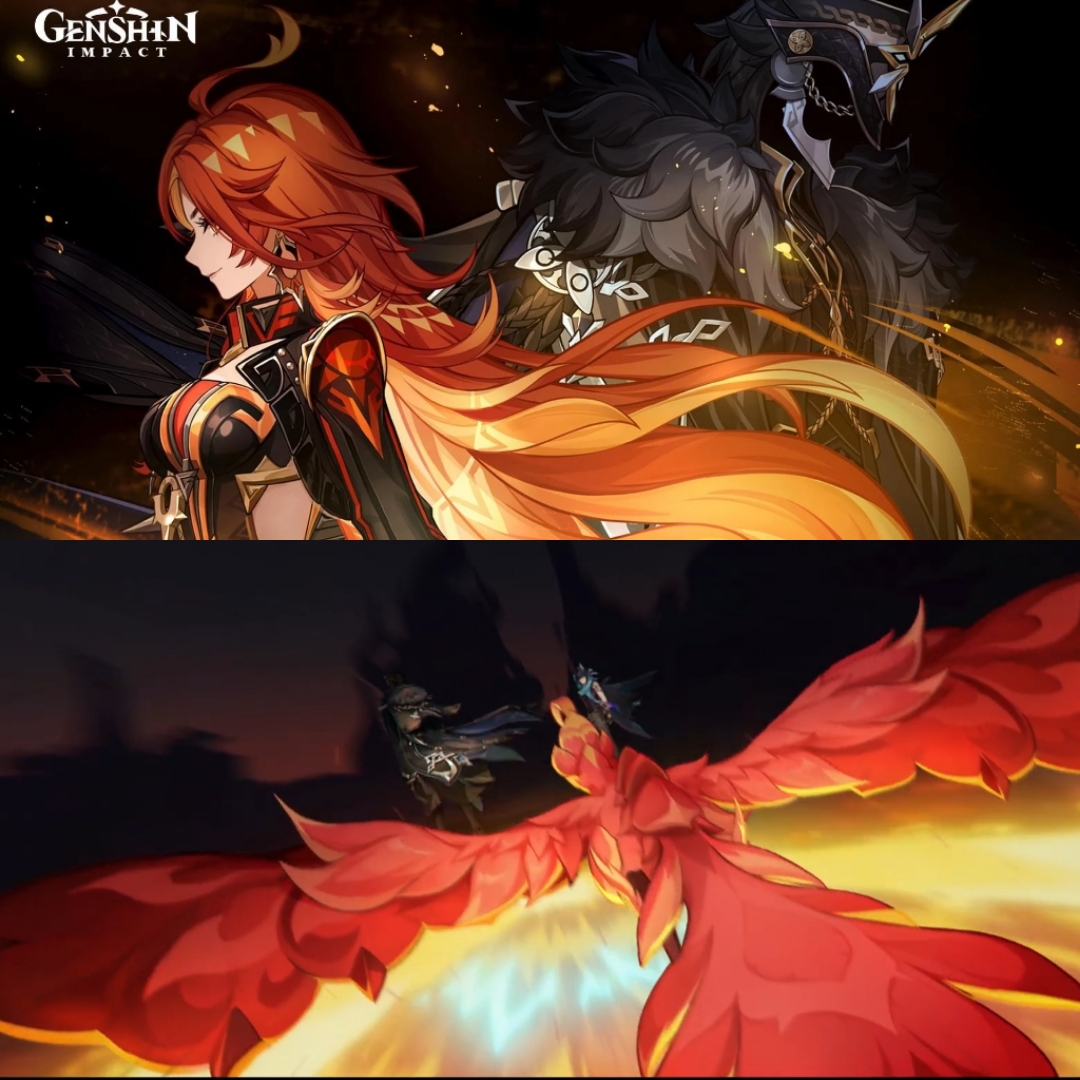 guyys ! Pyro archon Phoenix form ????? Genshin Impact | HoYoLAB