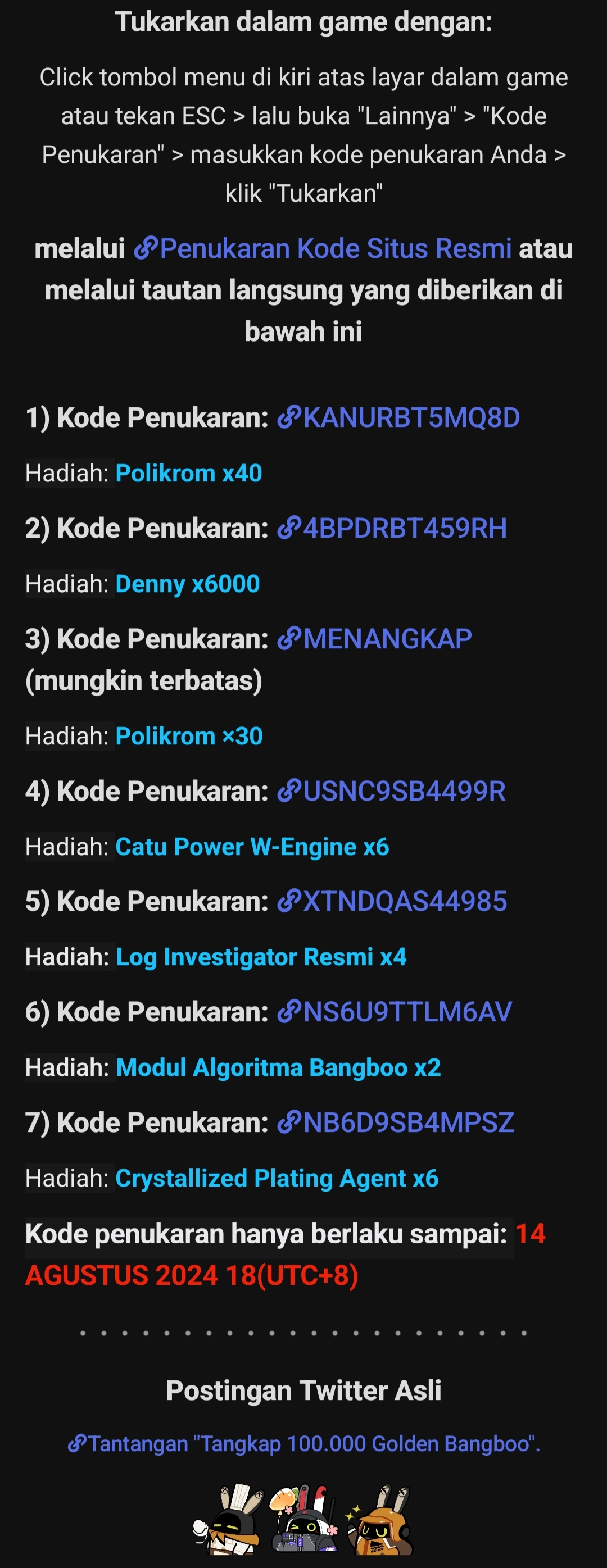 7 CODE REDEEM ZZZ Zenless Zone Zero | HoYoLAB