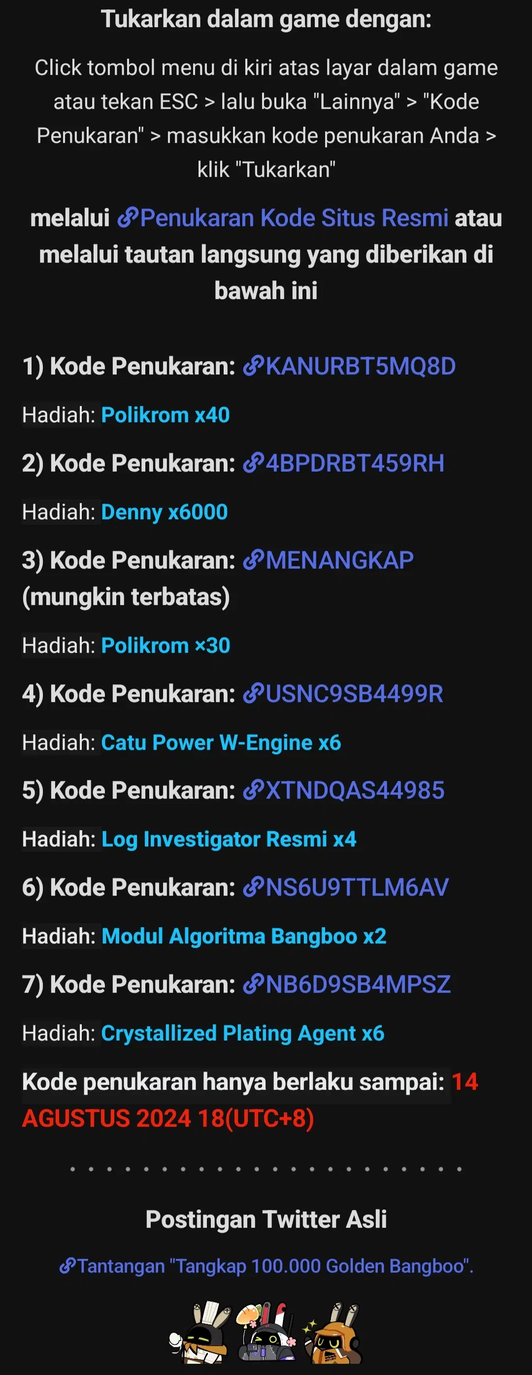 7 CODE REDEEM ZZZ Zenless Zone Zero | HoYoLAB