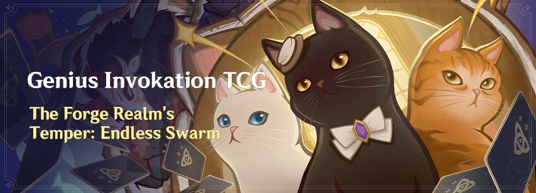 "Genius Invokation TCG" The Forge Realm's Temper: Endless Swarm Genshin ...
