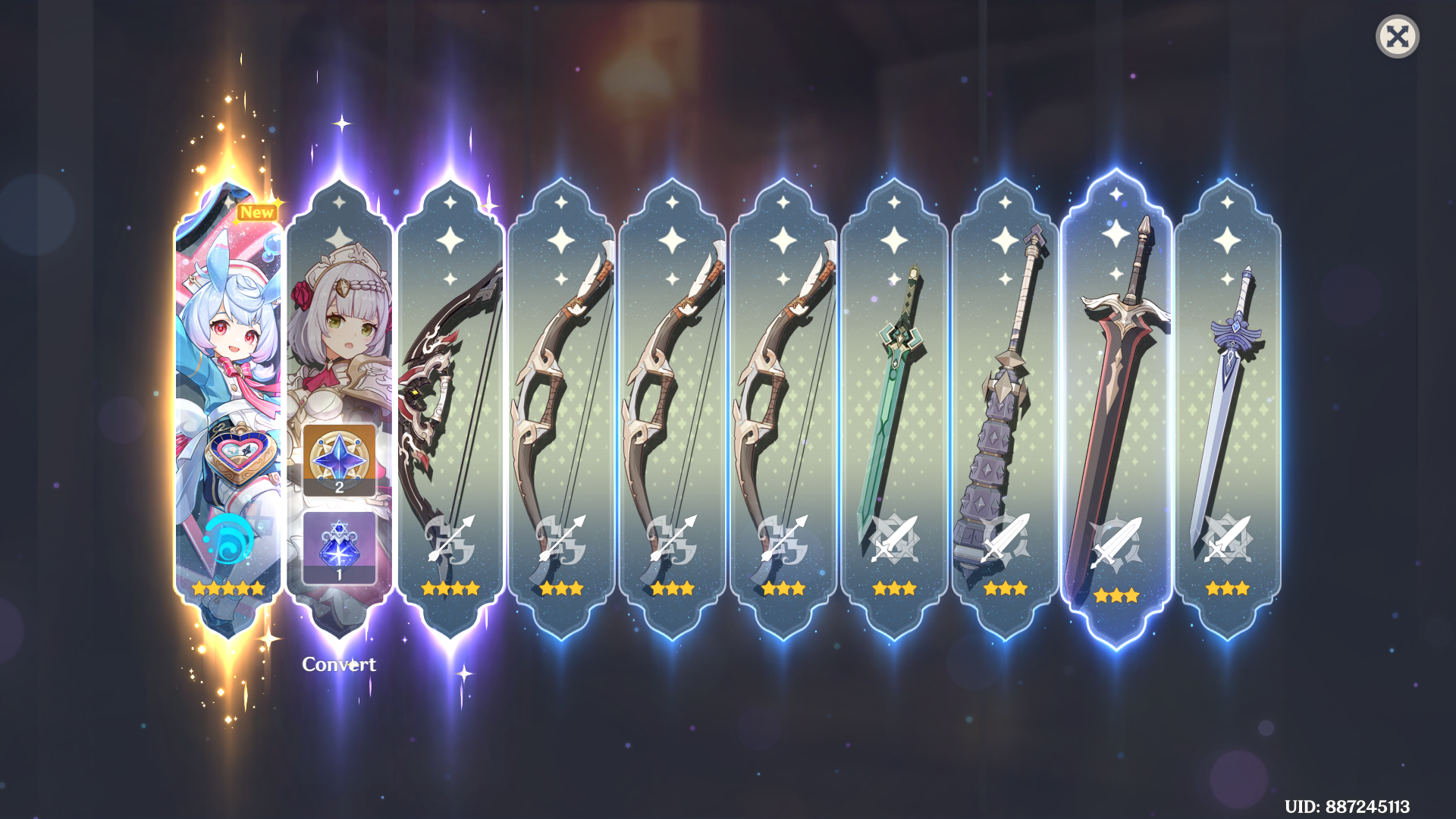 Siegwinne pulls Genshin Impact | HoYoLAB