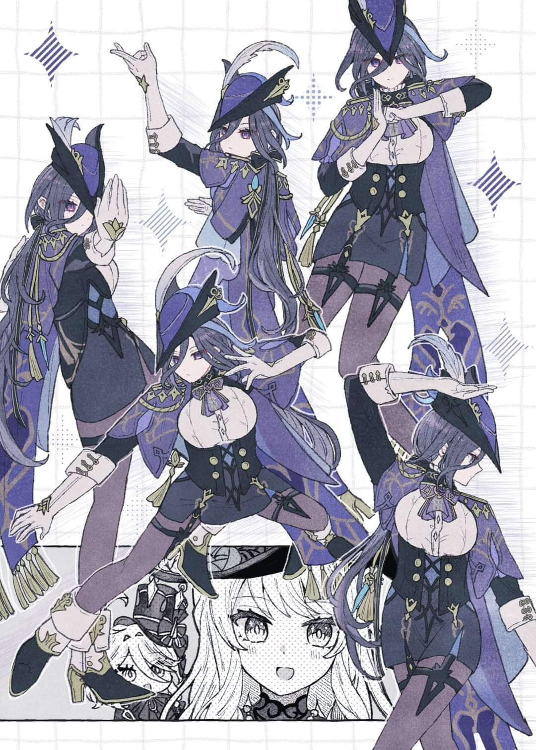 Clorinde Art by @Oi_oi_sakai https://x.com/Oi_oi_sakai/status/1795401550095171732?t ...