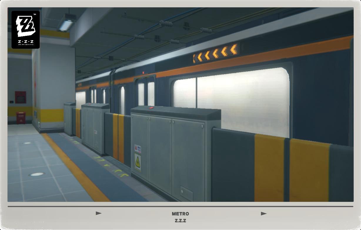 6th Street's Metro Station Zenless Zone Zero | HoYoLAB