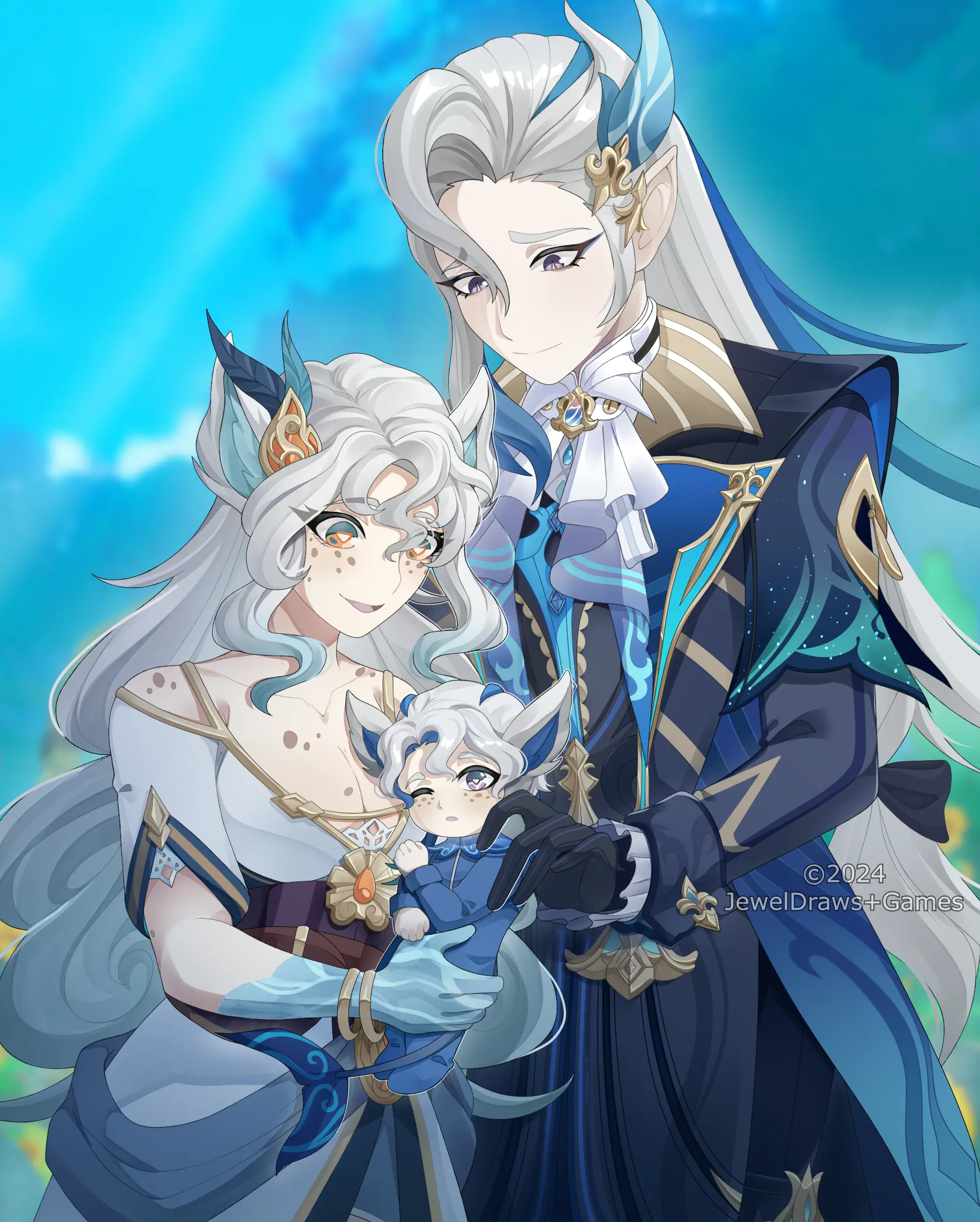 Neuvillette's and Fayette's Miracle (Percival is Born) Genshin Impact ...