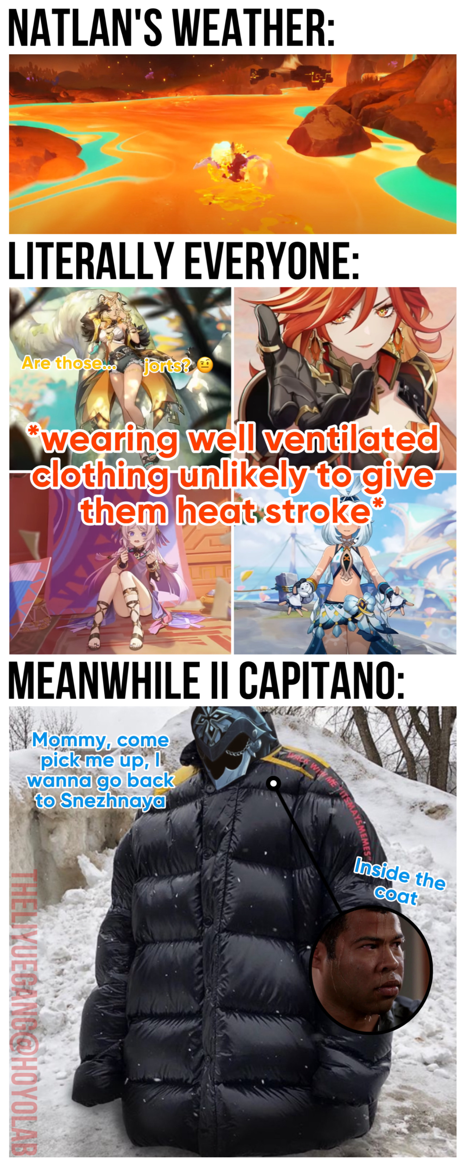 You’re not in Snezhnaya anymore, Capitano Genshin Impact | HoYoLAB