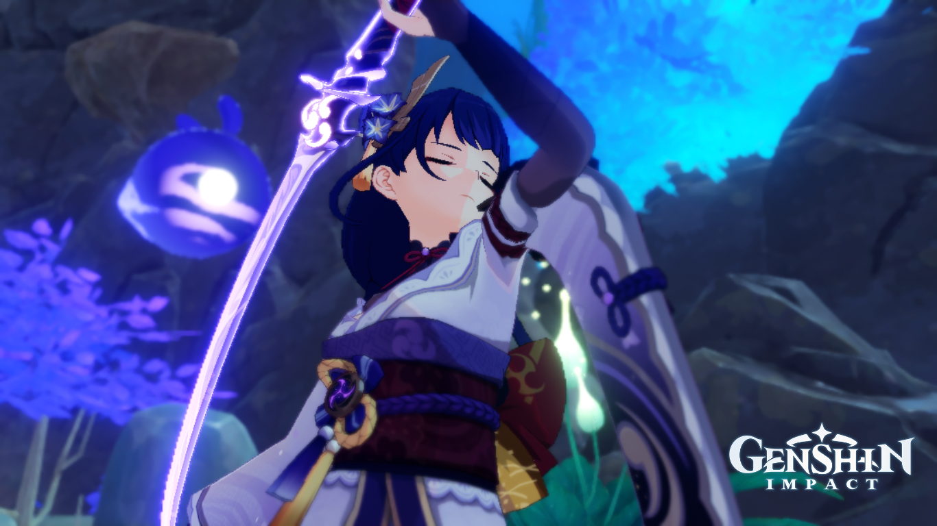 Thespian Trick ~ Raiden Shogun Pose Genshin Impact | HoYoLAB