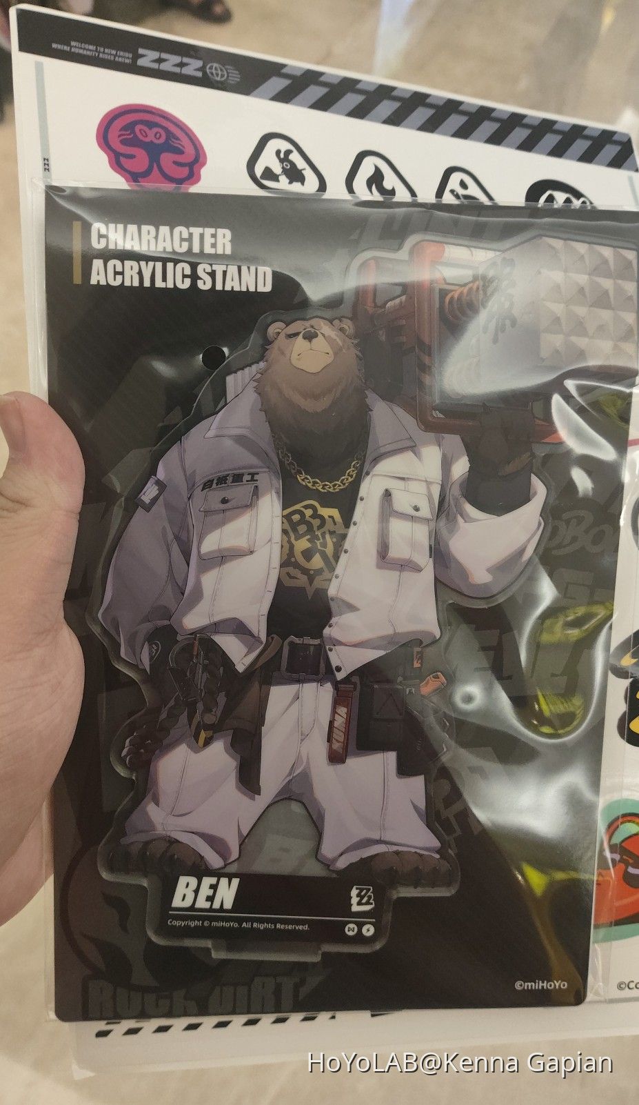 i got official ZZZ standee!! Zenless Zone Zero | HoYoLAB
