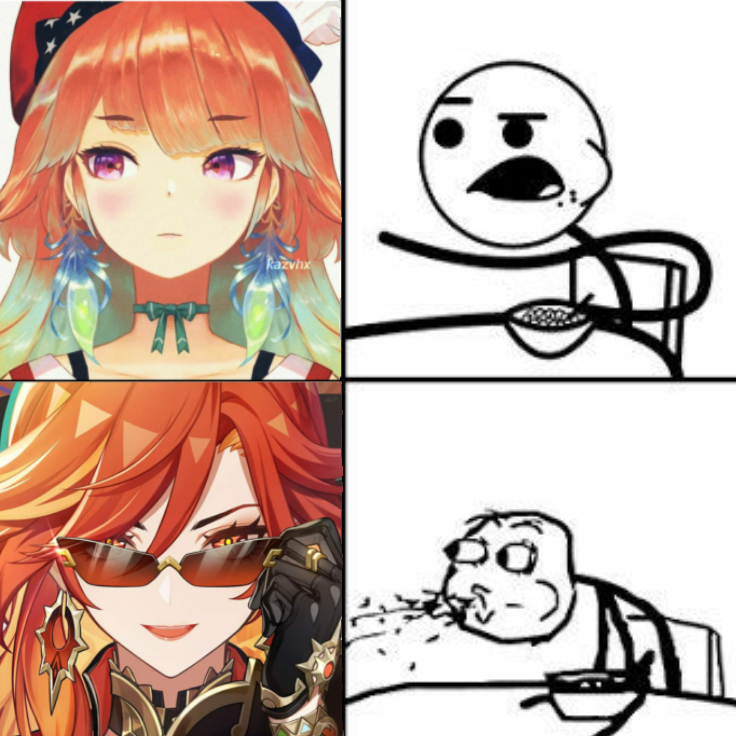 Mother pyro as a chicken Genshin Impact | HoYoLAB