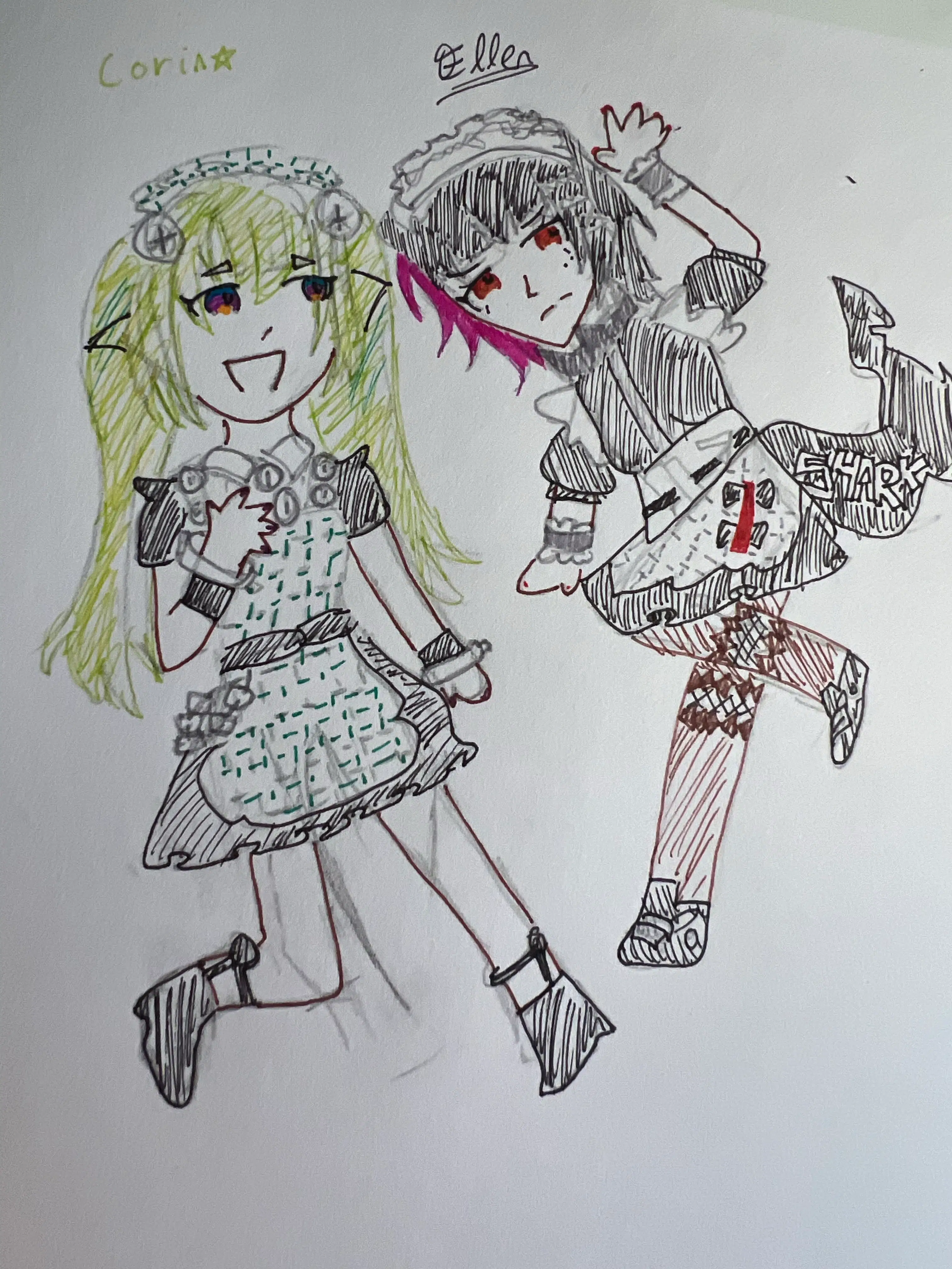 Ellen and Corin! Zenless Zone Zero | HoYoLAB