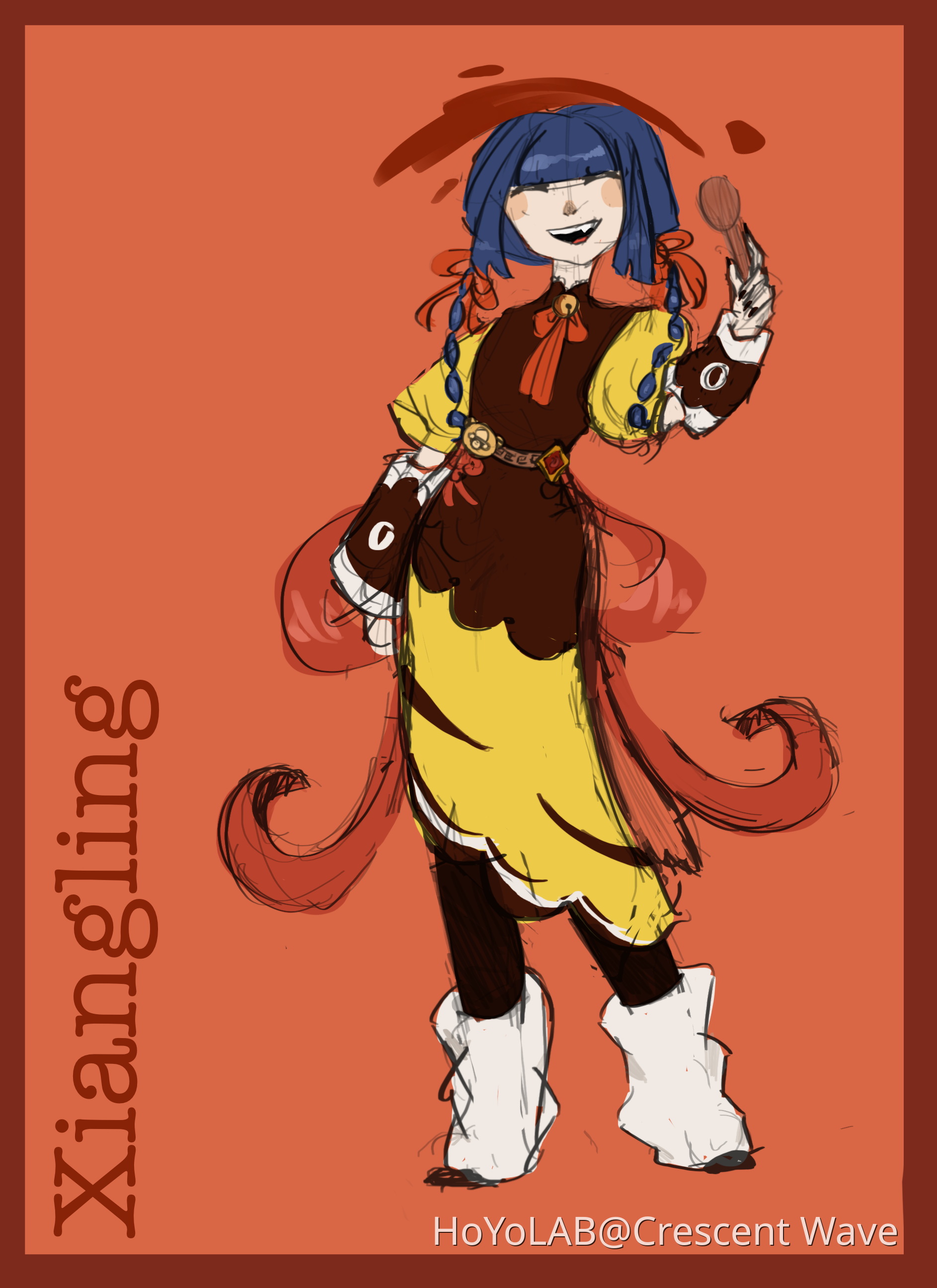 Xiangling Re-Imagining Genshin Impact | HoYoLAB