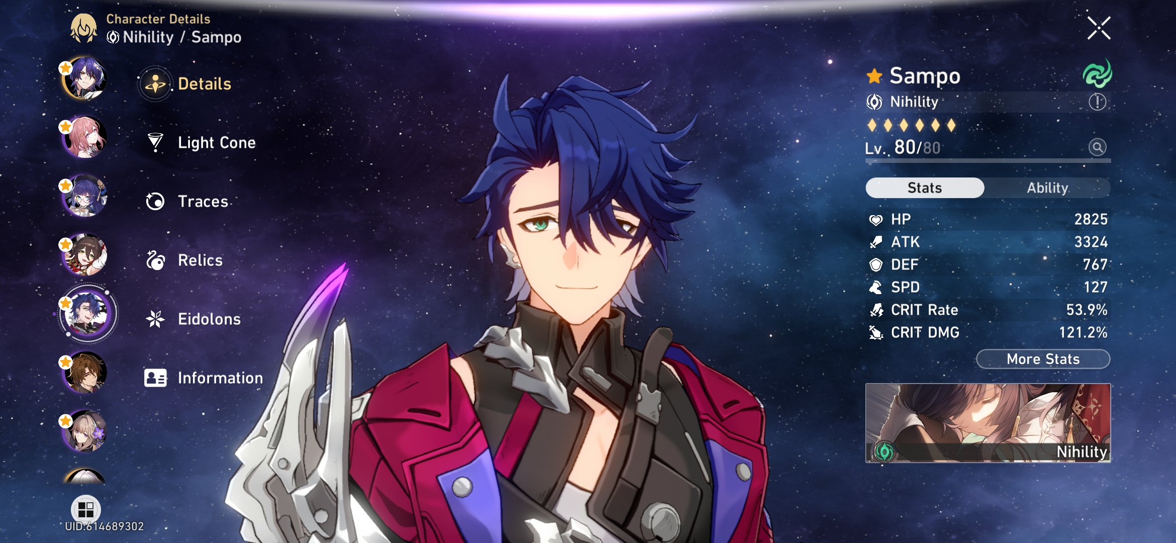 [Sampo Casual Build] CRIT & DoT | 4 Star Love Honkai: Star Rail | HoYoLAB