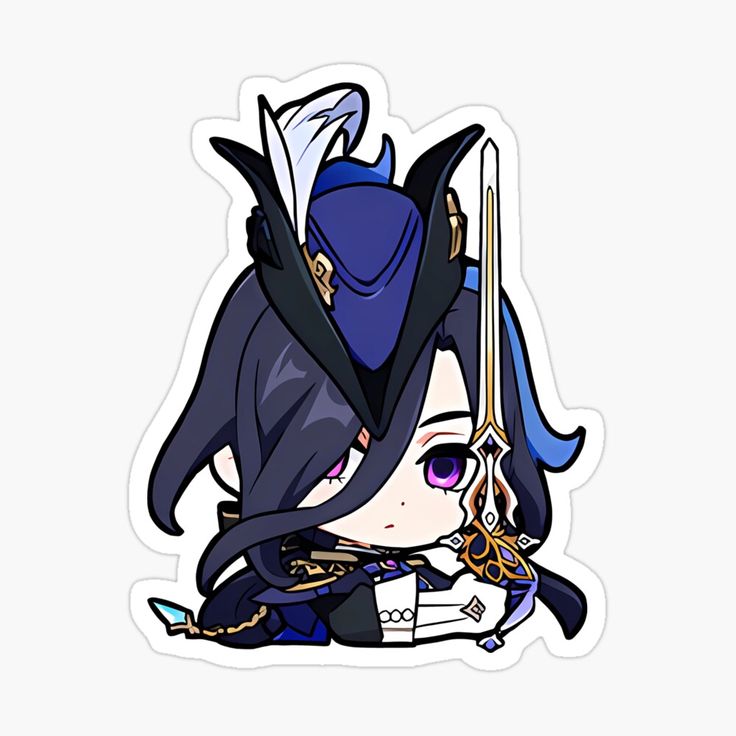 Chibi sticker Genshin Impact | HoYoLAB