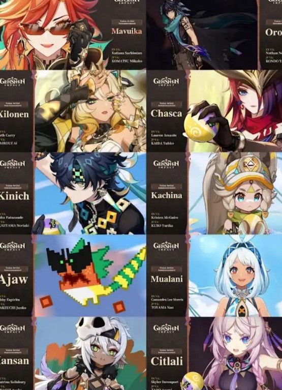 THE NAME OF CHARACTER IN NATLAN Genshin Impact | HoYoLAB